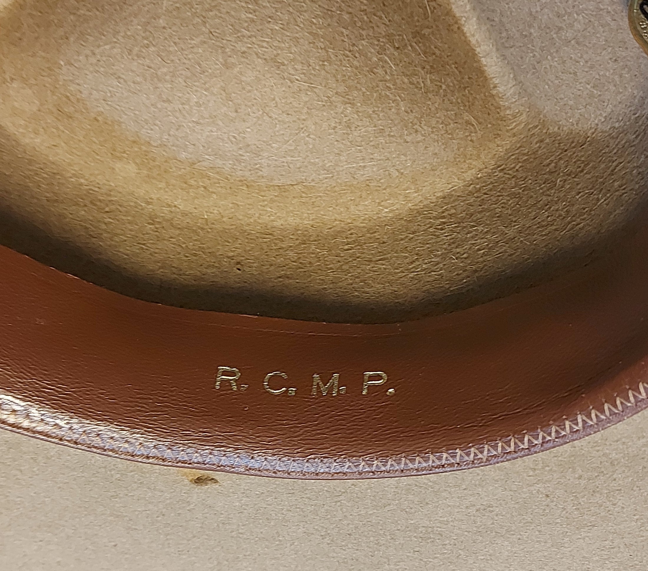 RCMP Royal Canadian Mounted Police Stetson – Canadian Soldier Militaria