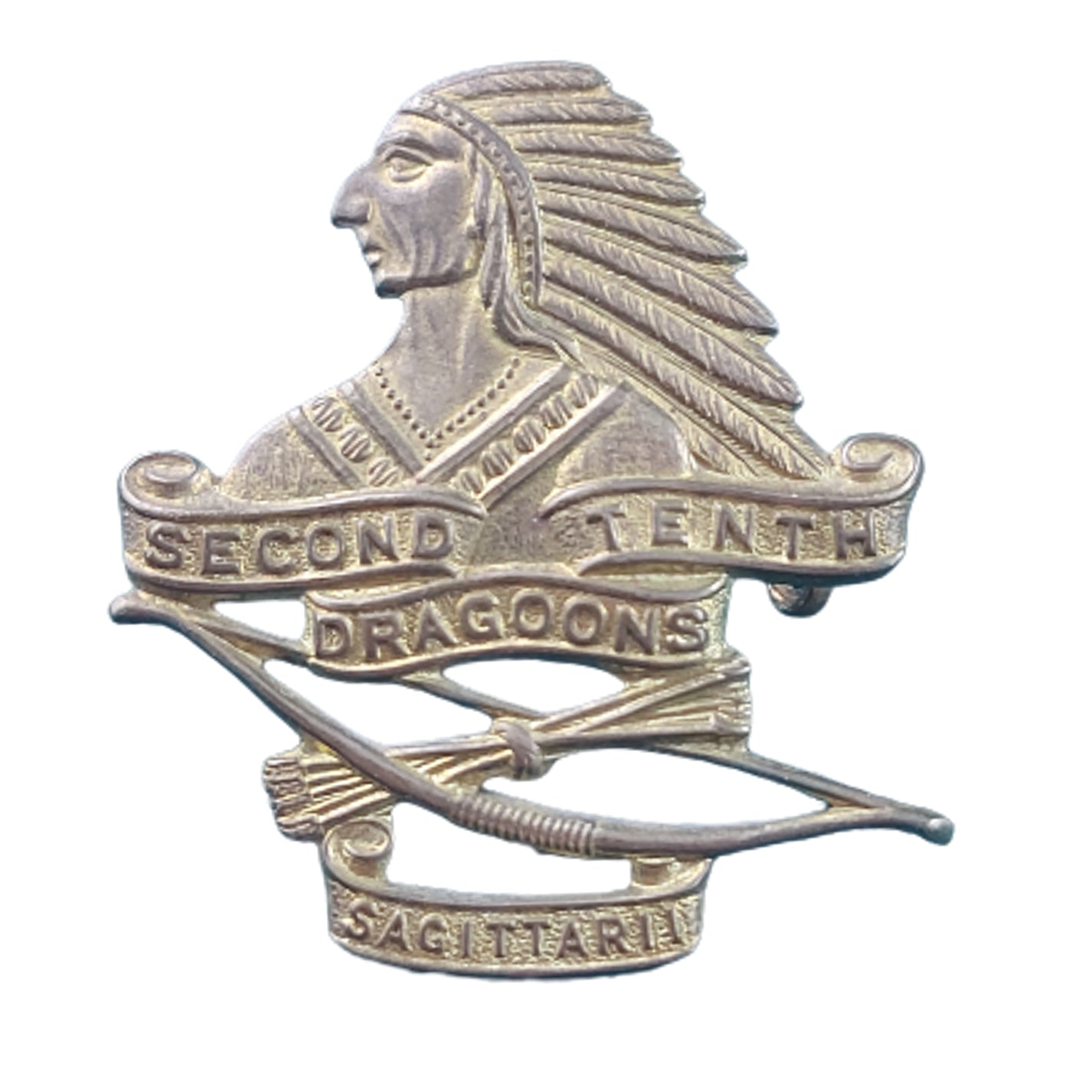 WW2 Canadian 2nd 10th Dragoons Cap Badge – Canadian Soldier Militaria