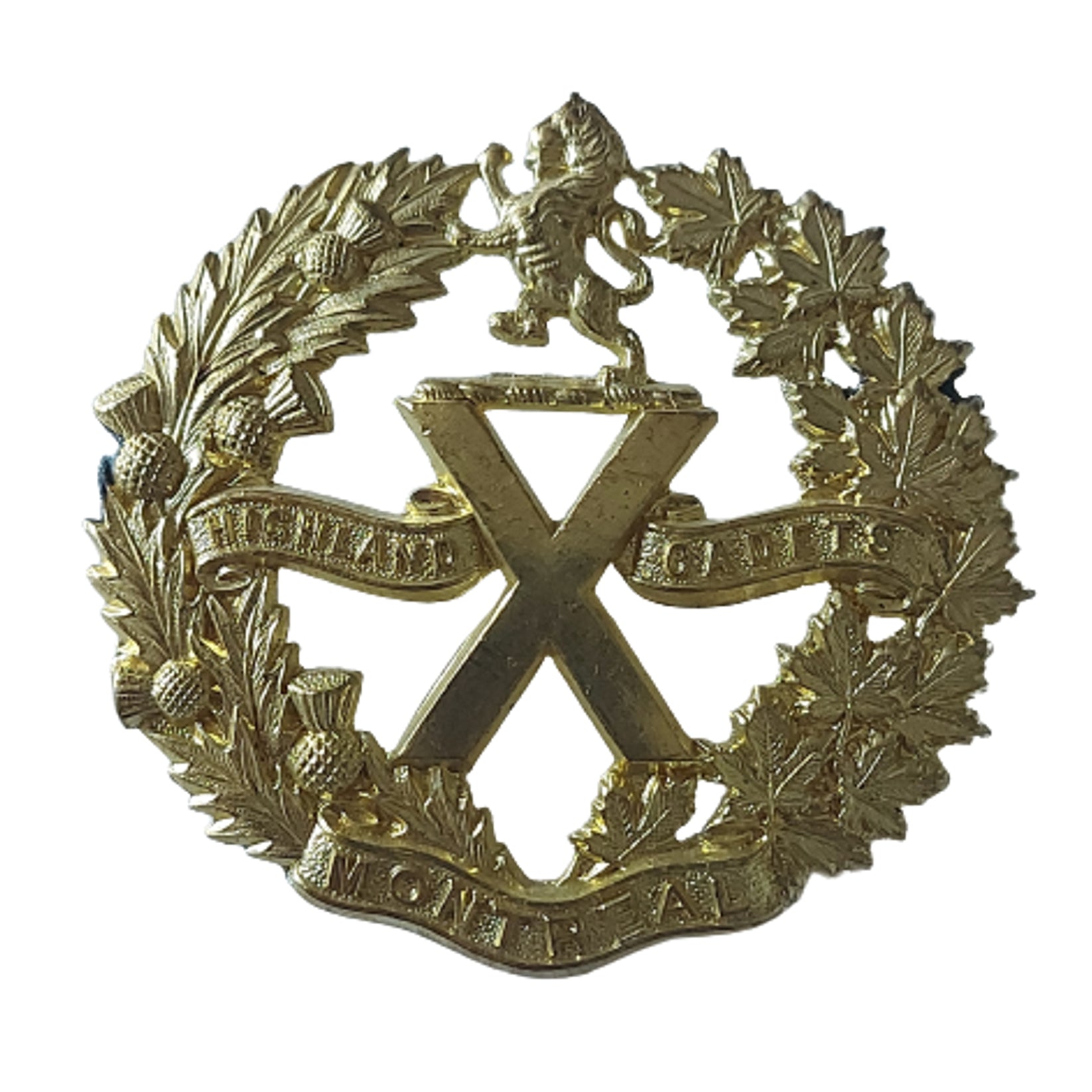 WW2 Canadian Highland Cadets Montreal Glengarry Badge -Scully Montreal ...