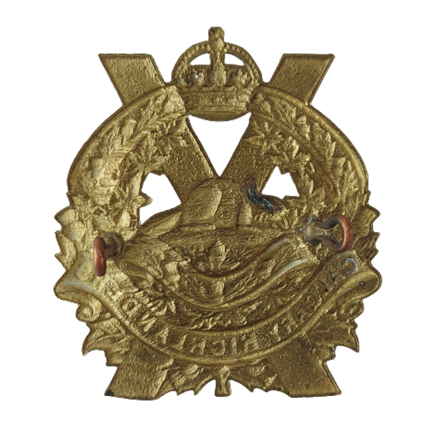 WW2 Canadian The Calgary Highlanders Cap Badge – Canadian Soldier Militaria