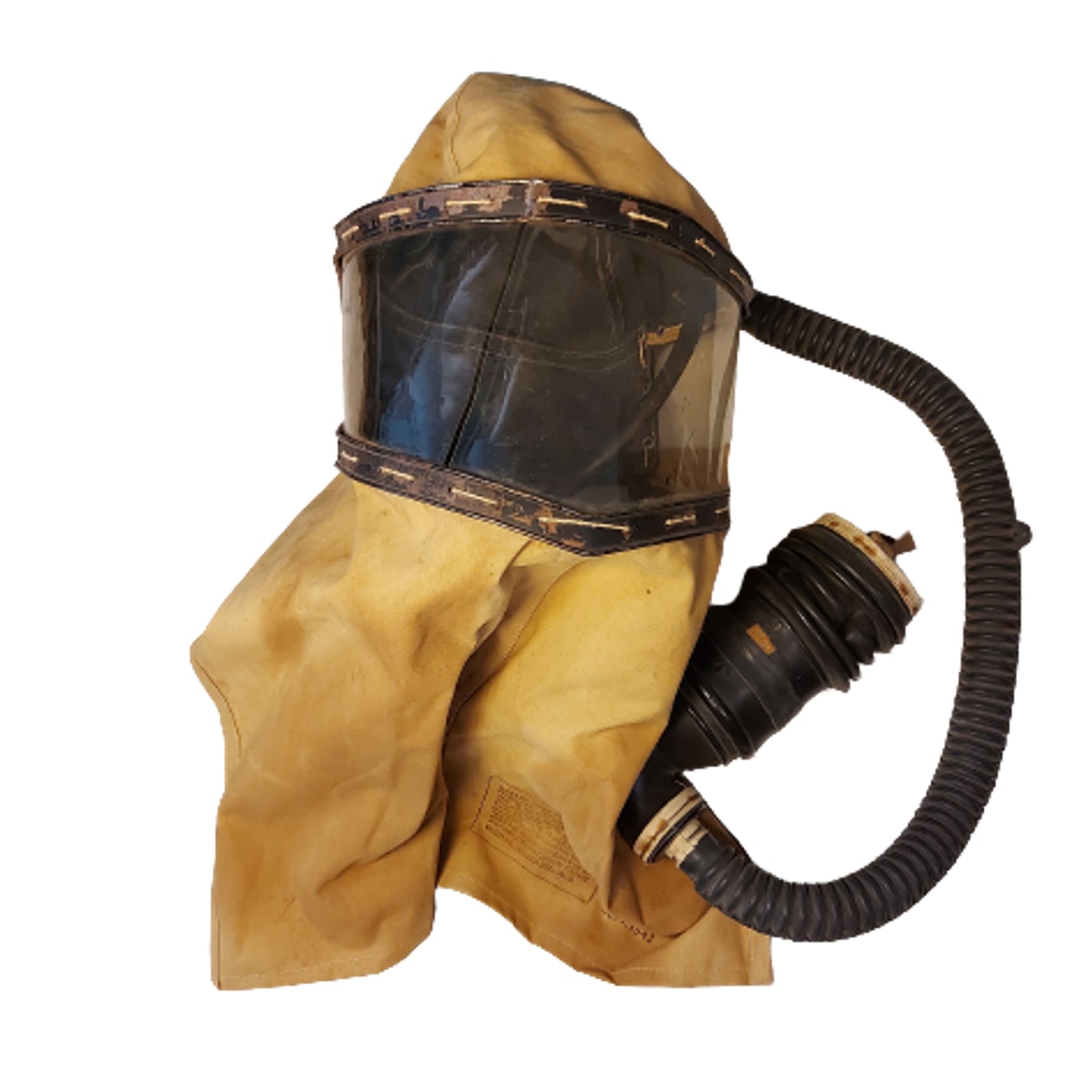WW2 British C5 Hospital Invalid Gas Mask – Canadian Soldier Militaria