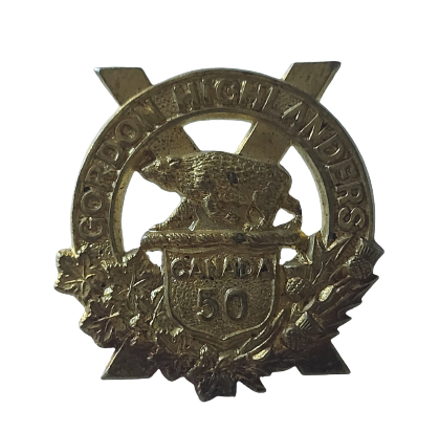 Pre-WW1 Canadian 50th Regiment (Gordon Highlanders of Canada) Sporran ...
