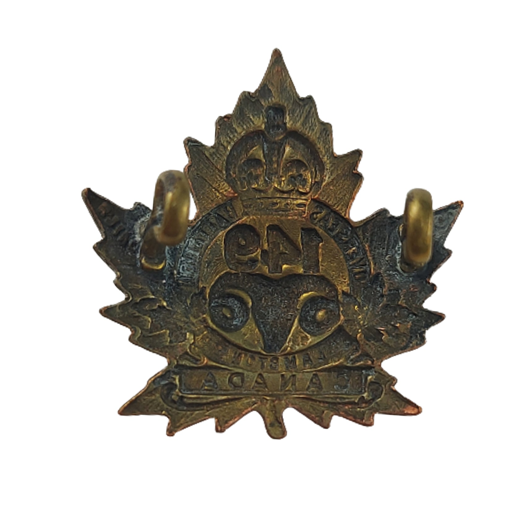 WW1 Canadian 149th Battalion Collar Badge -Lambton Ontario – Canadian ...