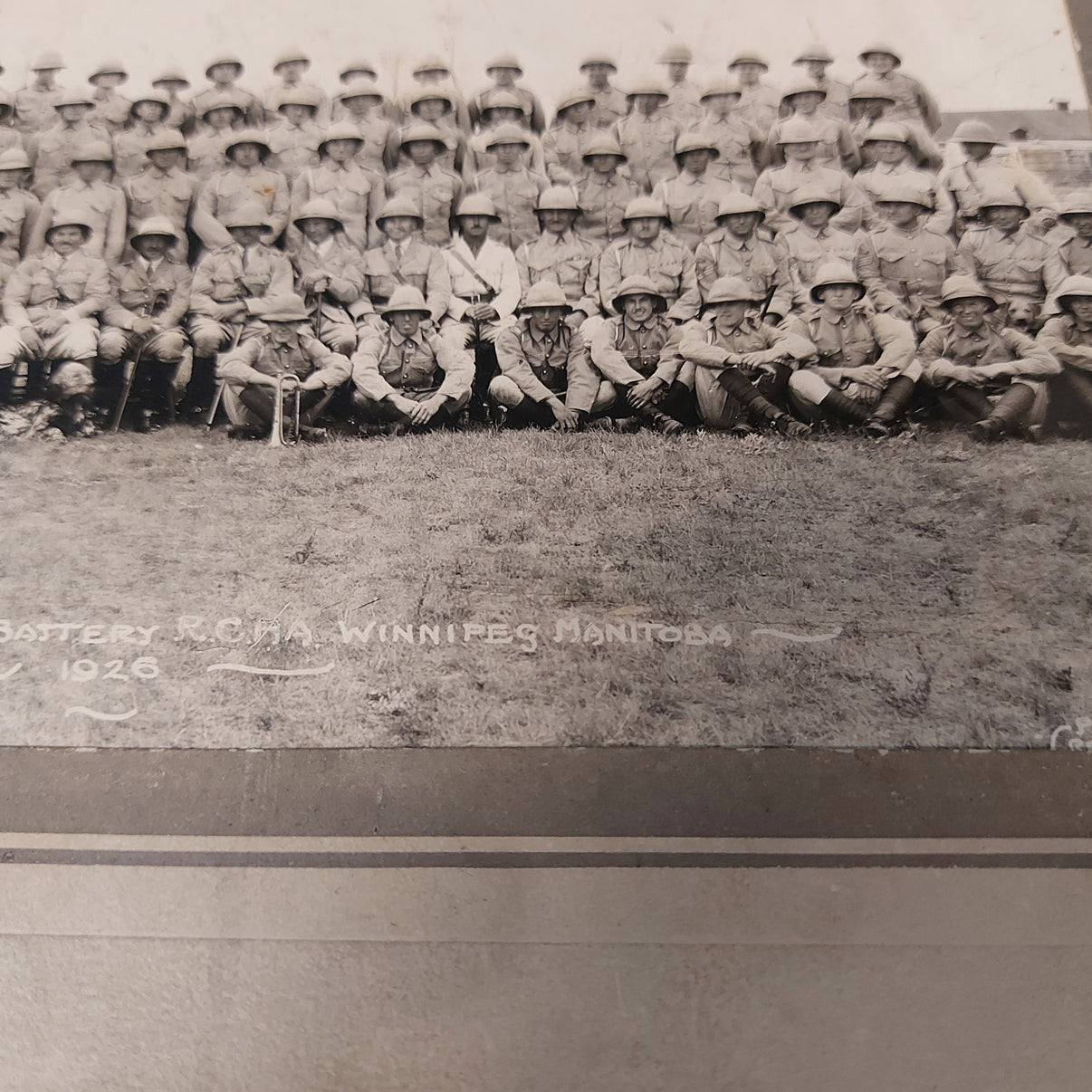 Pre-WW2 1926 RCHA Royal Canadian Horse Artillery Unit Photo – Canadian ...