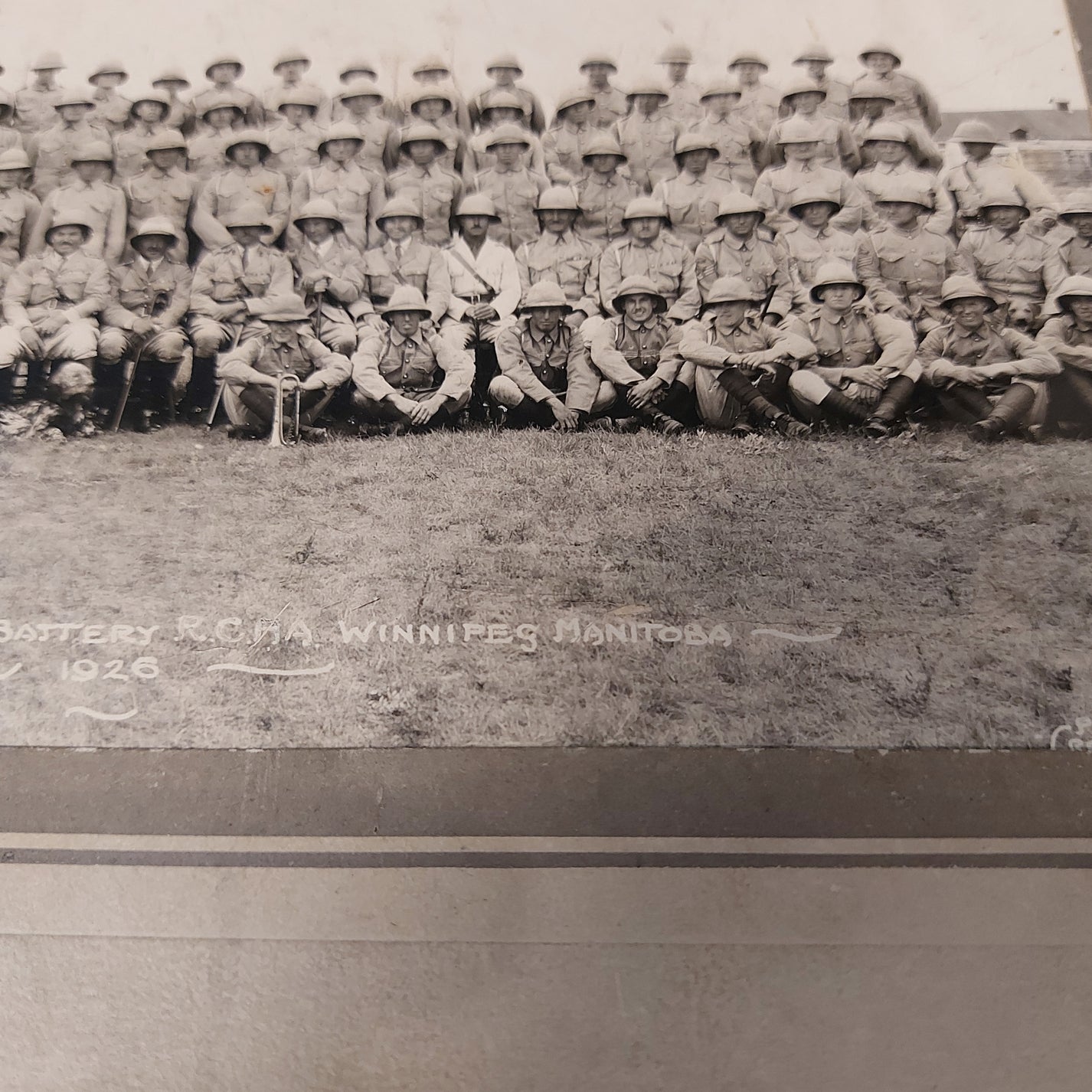 Pre-WW2 1926 RCHA Royal Canadian Horse Artillery Unit Photo – Canadian ...