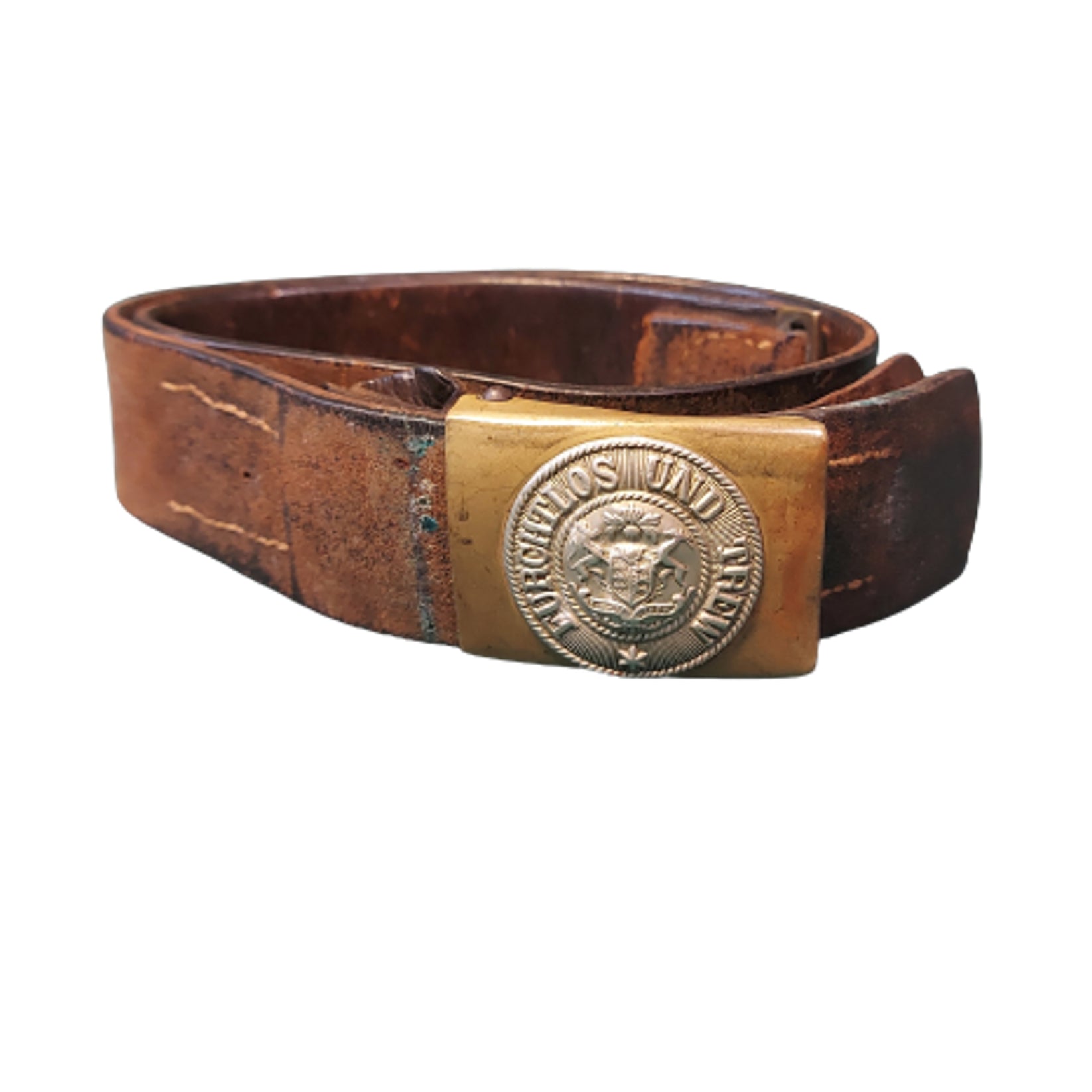 WW1 Imperial German Wurttemberg Belt And Buckle -Furchtlos Und Trew ...
