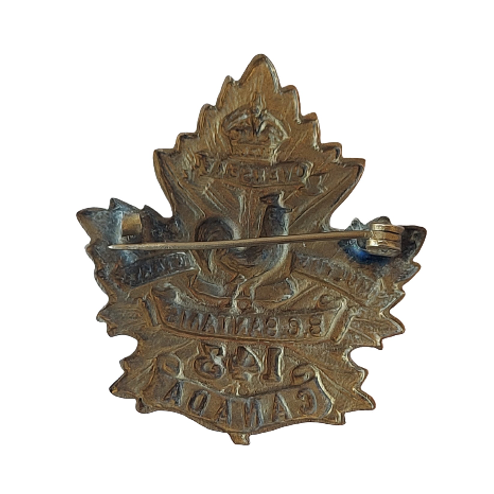 WW1 Canadian 143rd Battalion Cap Badge -British Columbia Bantams ...