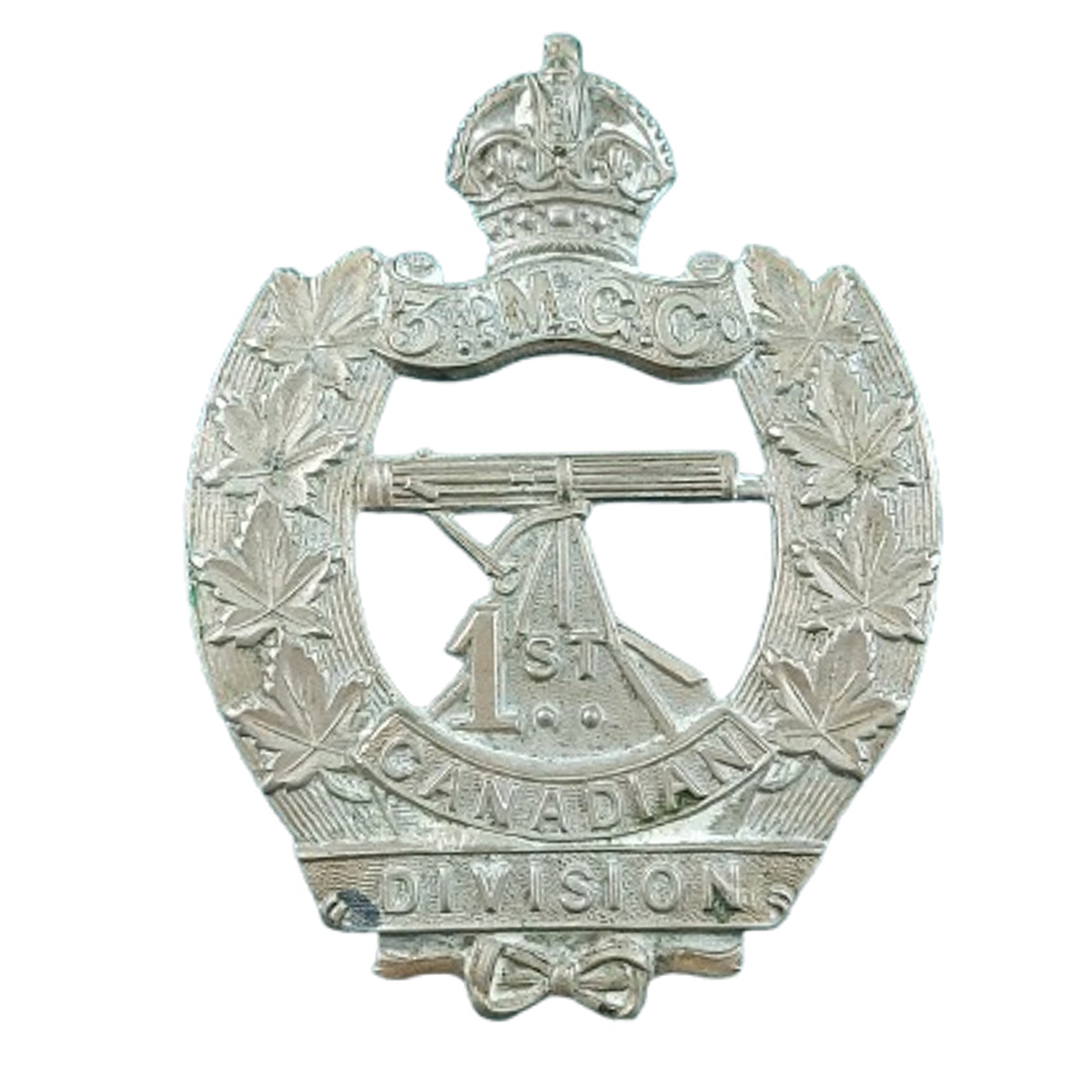 WW1 Canada 3rd Machine Gun Company 1st Canadian Division Cap Badge ...