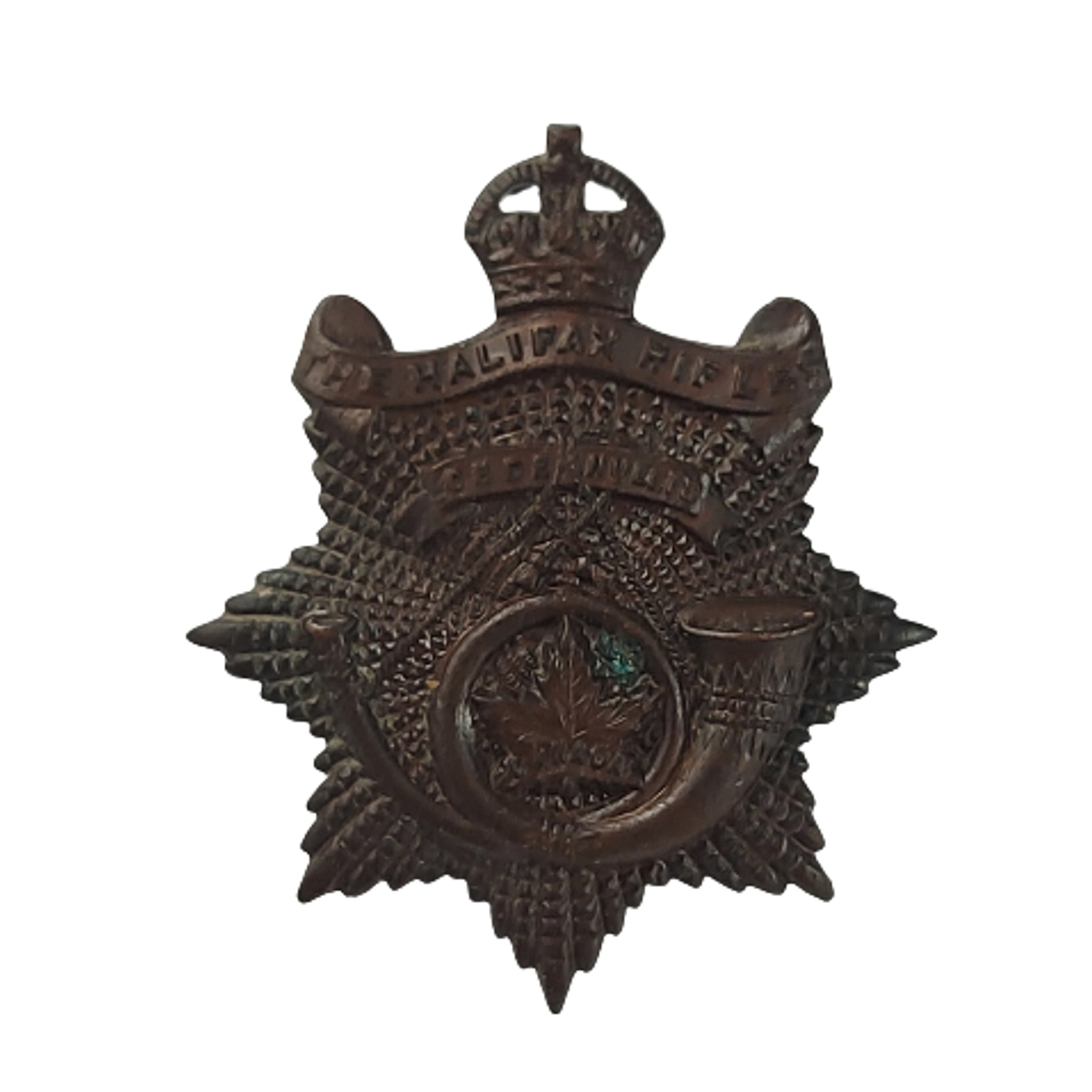 WW2 Canadian Halifax Rifles Collar Badge – Canadian Soldier Militaria