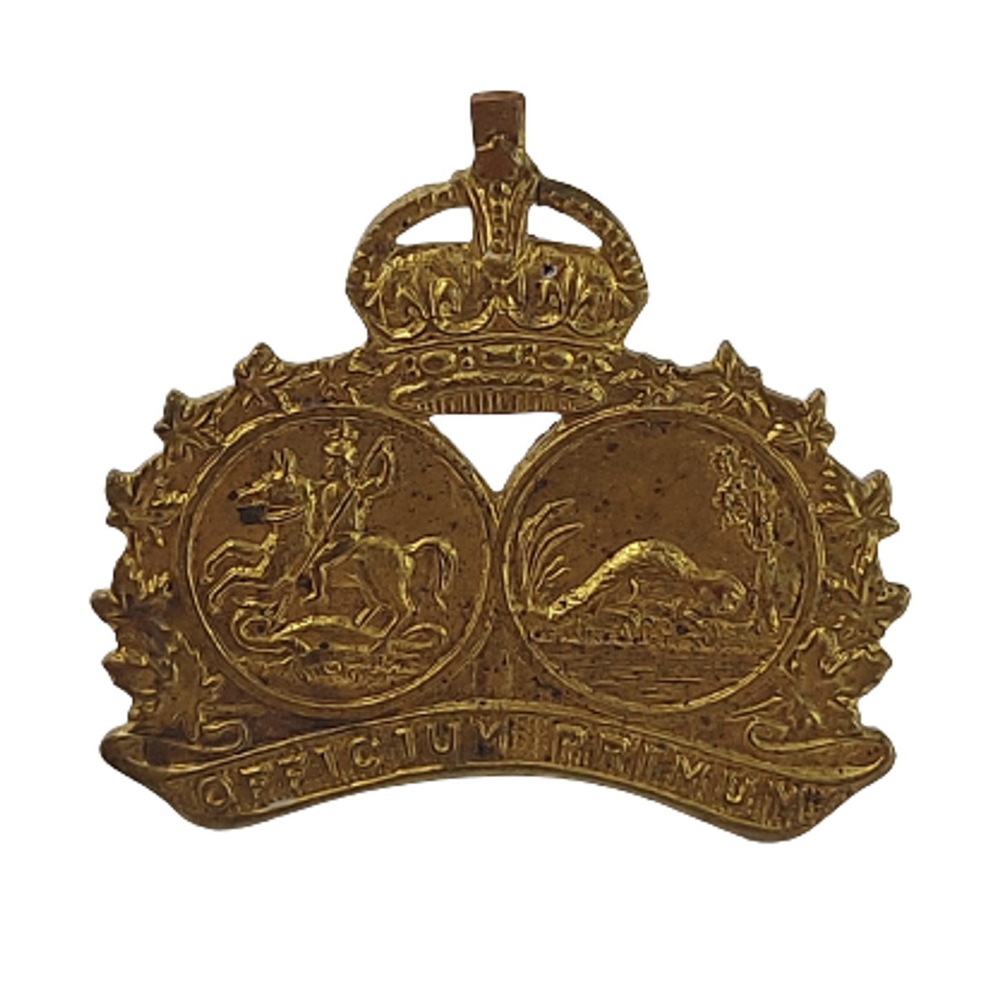 WW2 Canadian Elgin Regiment Collar Badge – Canadian Soldier Militaria