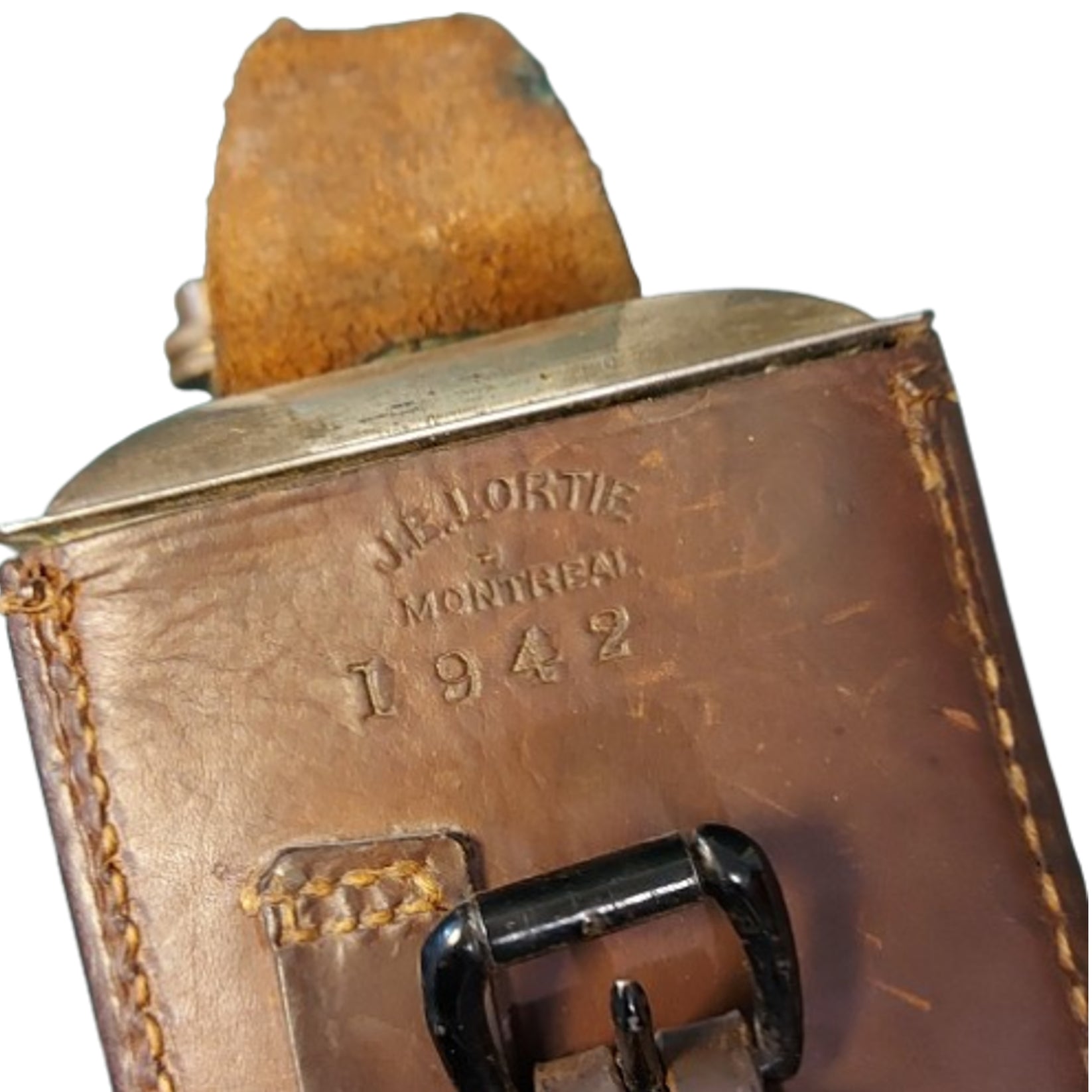 WW2 Canadian Vickers M.G. Oiler In Leather Carrier – Canadian Soldier ...
