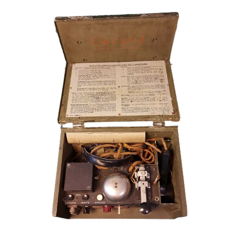 WW2 Canadian Wireless Remote Control Unit Number 1 -GGFG Governor Gene ...