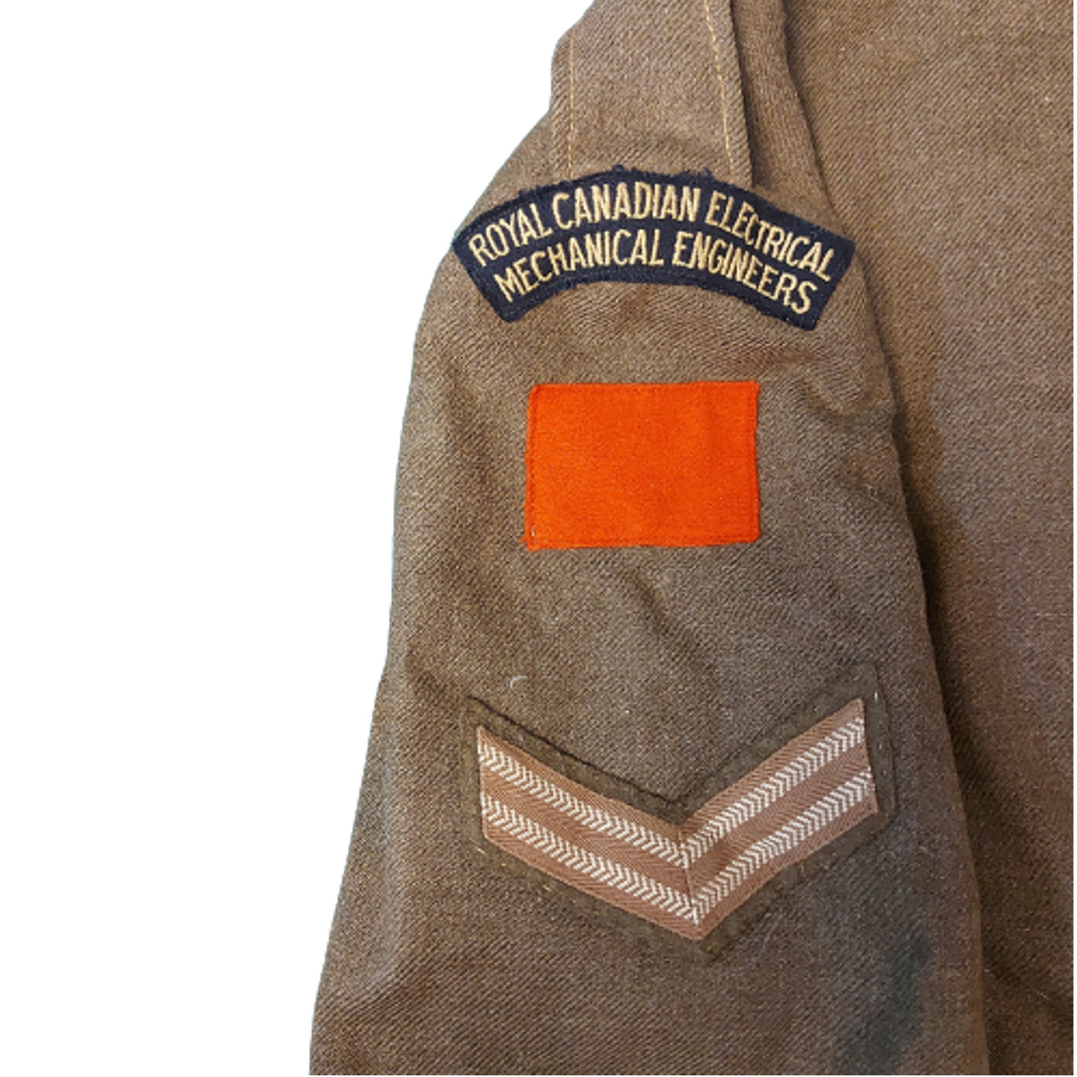 Post-WW2 RCEME Royal Canadian Electrical Mechanical Engineers BD Tunic ...