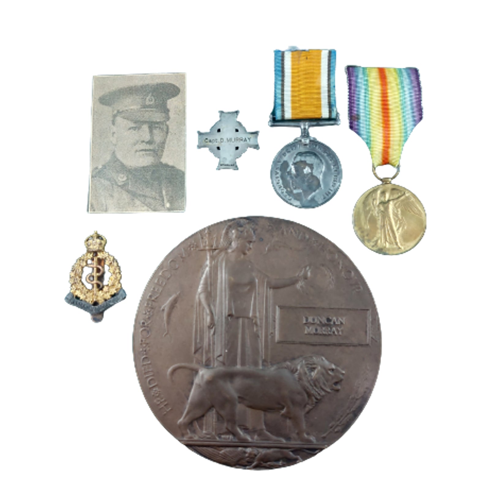 WW1 Canadian Casualty Medal Grouping CAMC Canadian Army Medical Corps ...