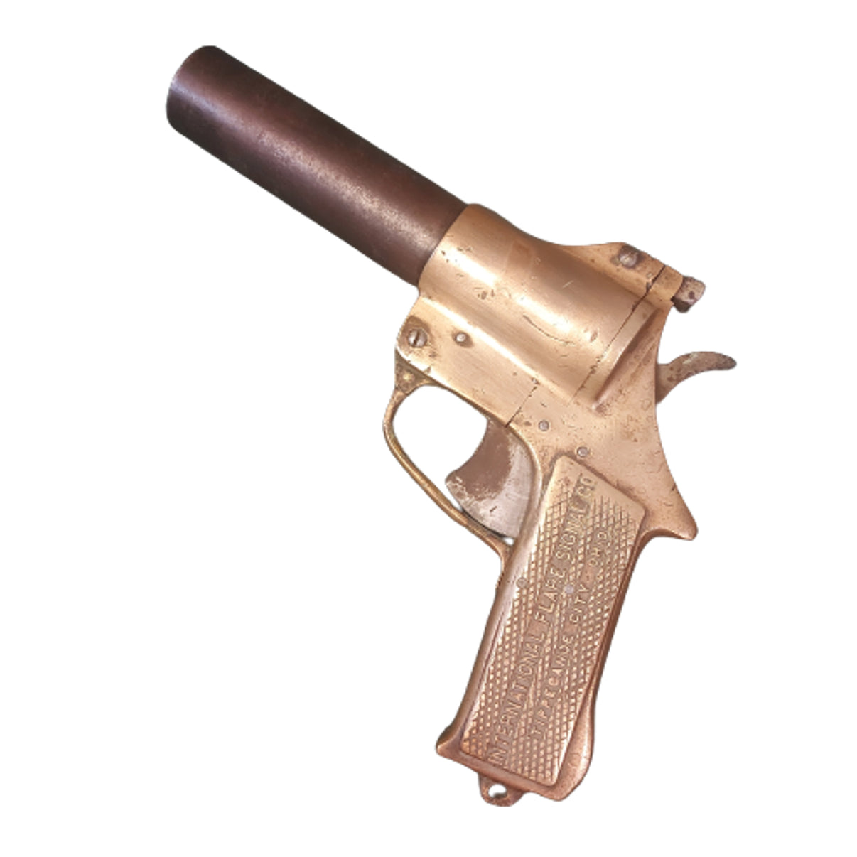 WW2 U.S. International Flare Signal Co. Flare Pistol – Canadian Soldier ...