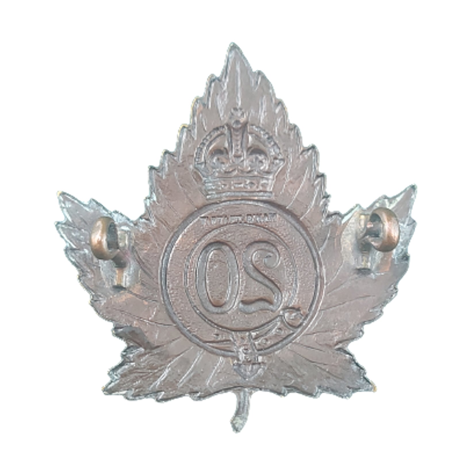 WW1 Canadian 20th Battalion 1st Central Ontario Regiment Cap Badge ...