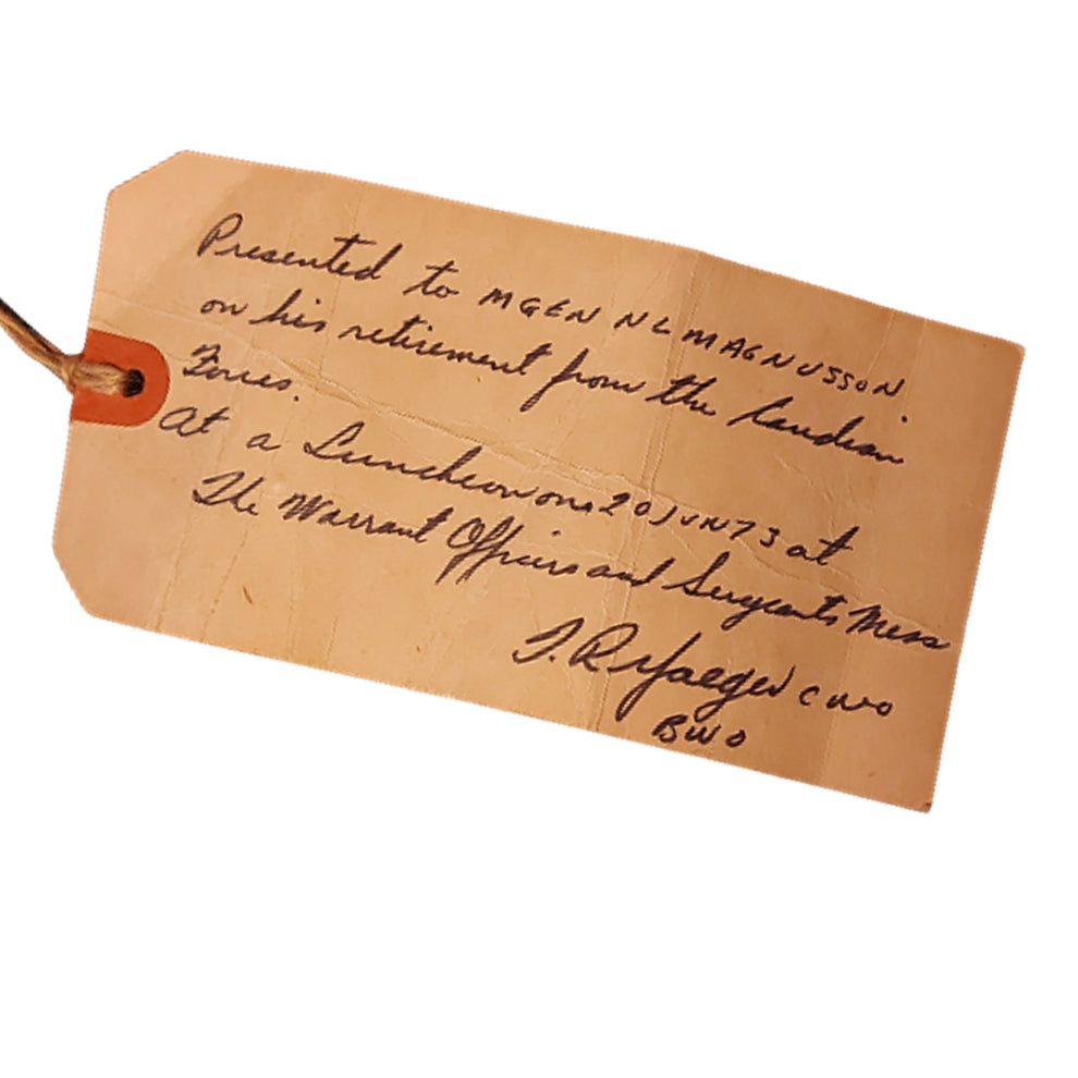 Presentation Named Post WW2 RCAF Royal Canadian Air Force Air Marshall ...
