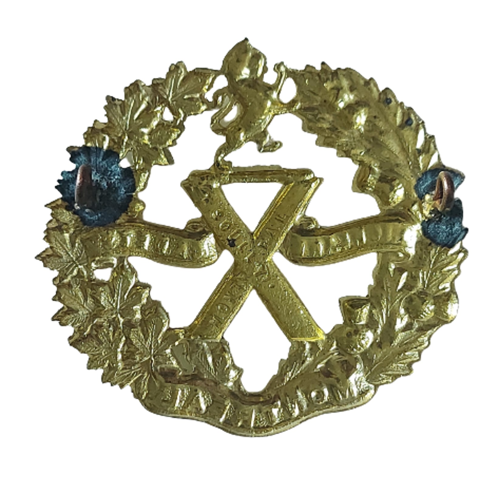WW2 Canadian Highland Cadets Montreal Glengarry Badge -Scully Montreal ...
