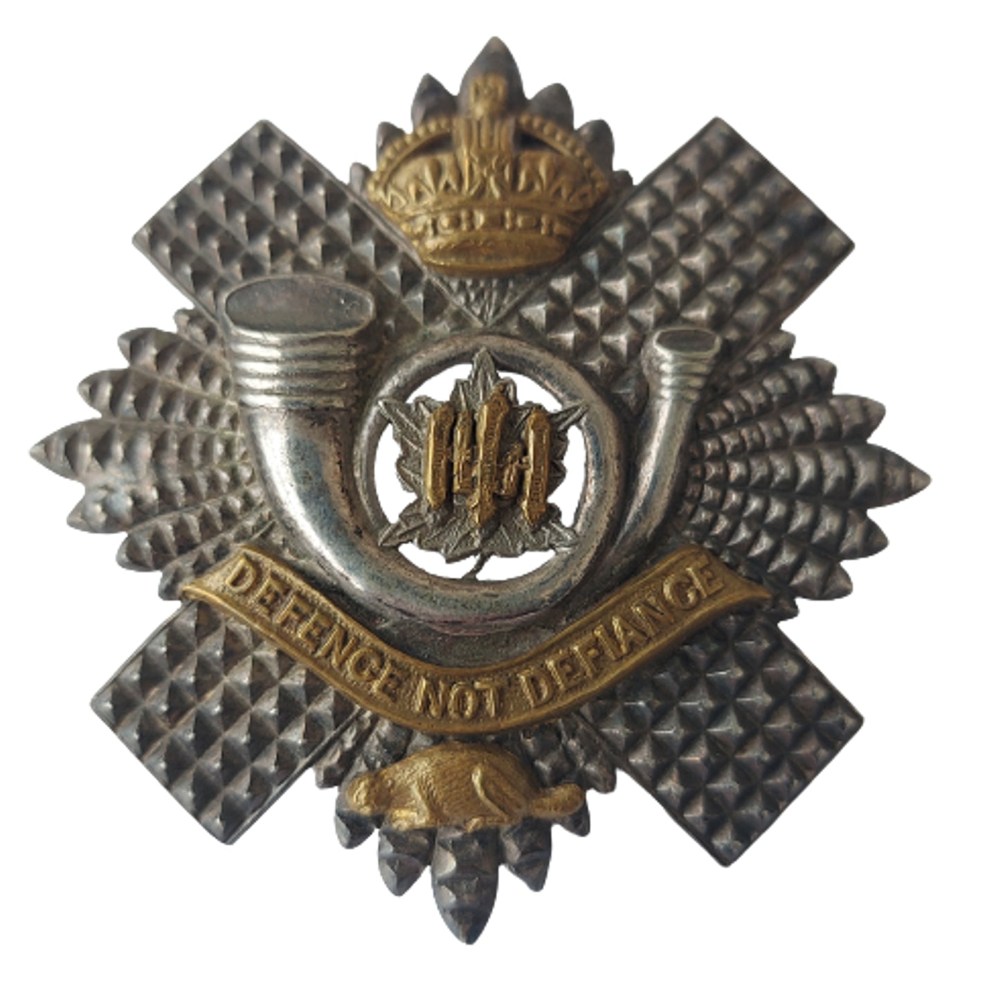 WW2 Canadian HLI Highland Light Infantry Officer's Cap Badge – Canadian ...