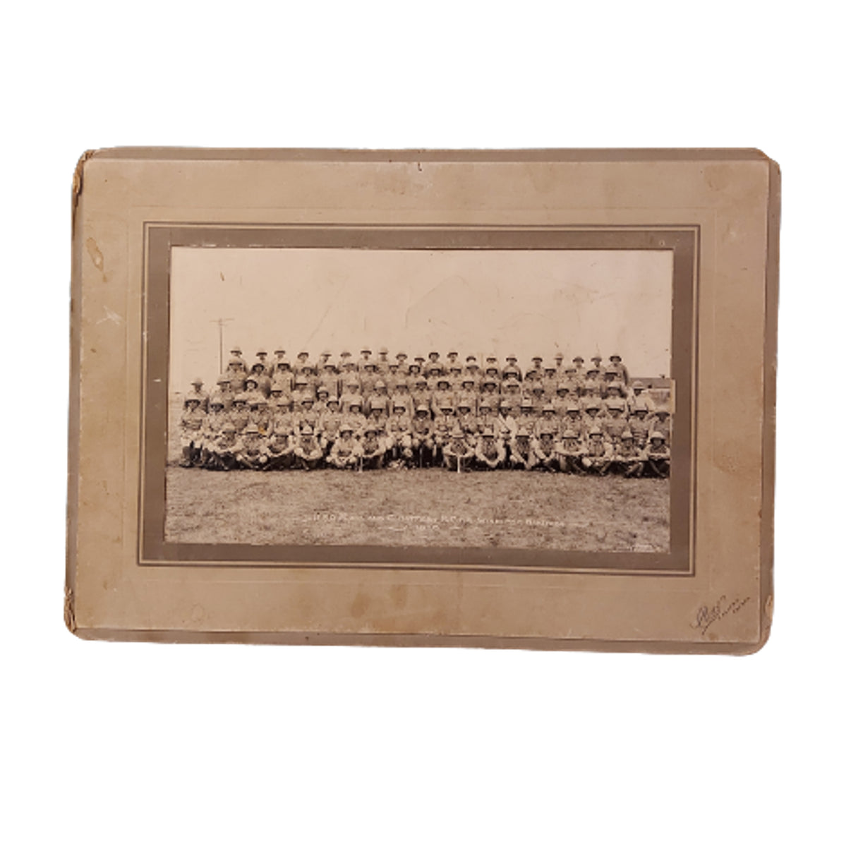 Pre-WW2 1926 RCHA Royal Canadian Horse Artillery Unit Photo – Canadian ...