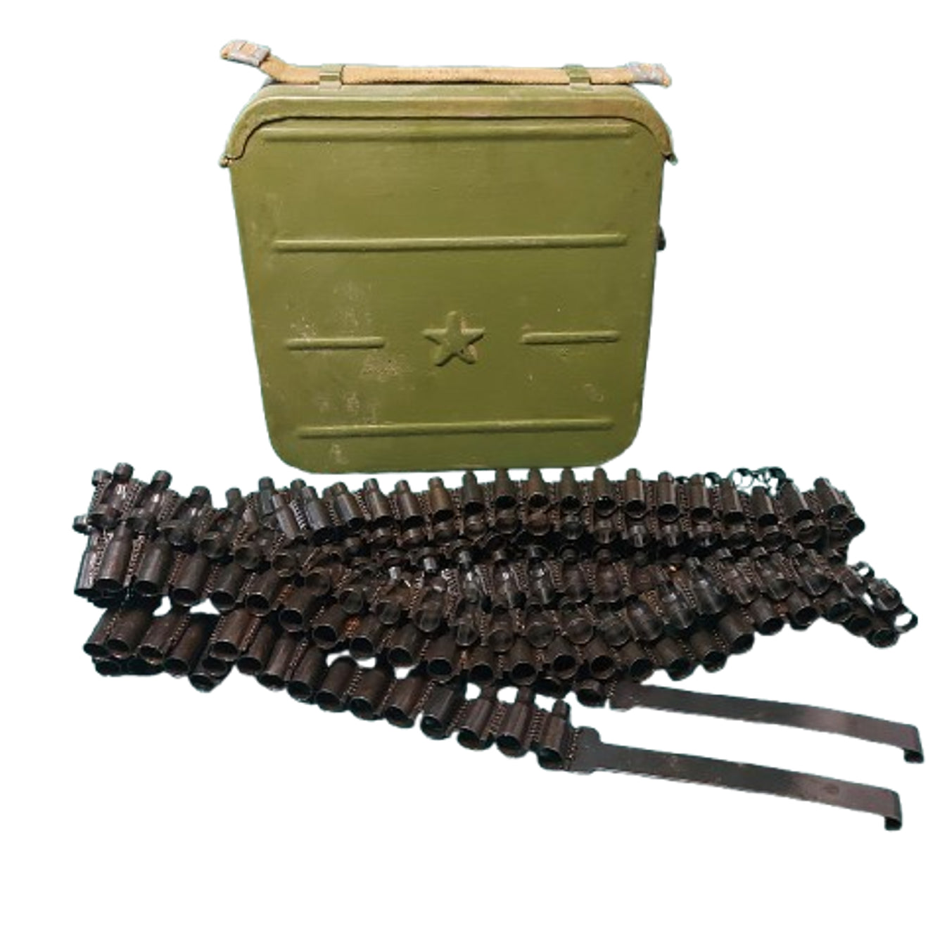 WW2 Russian Maxim Machine Gun Ammunition Belt And Case 1943 – Canadian ...