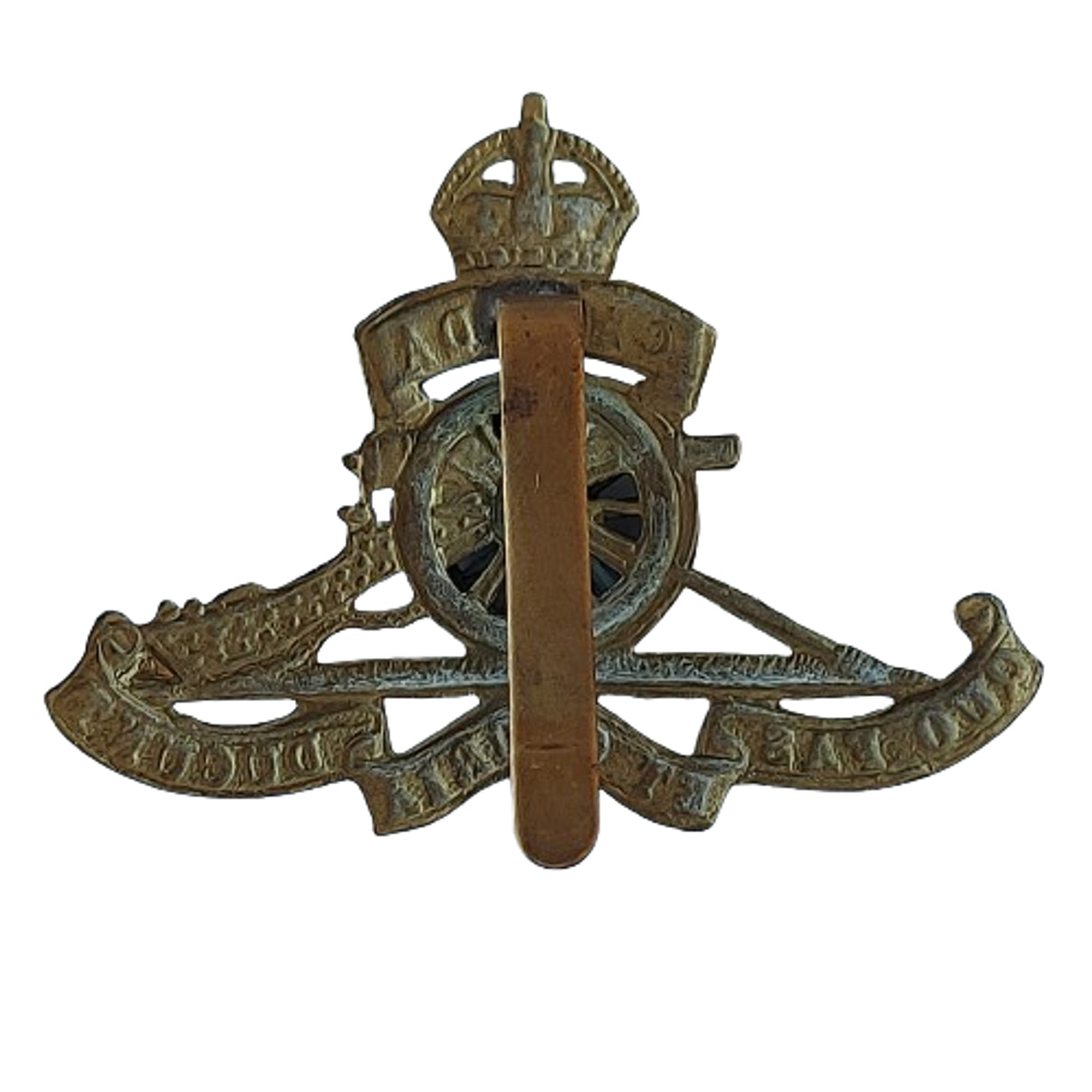 WW2 RCA Royal Canadian Artillery Cap Badge -Spinning Wheel – Canadian ...