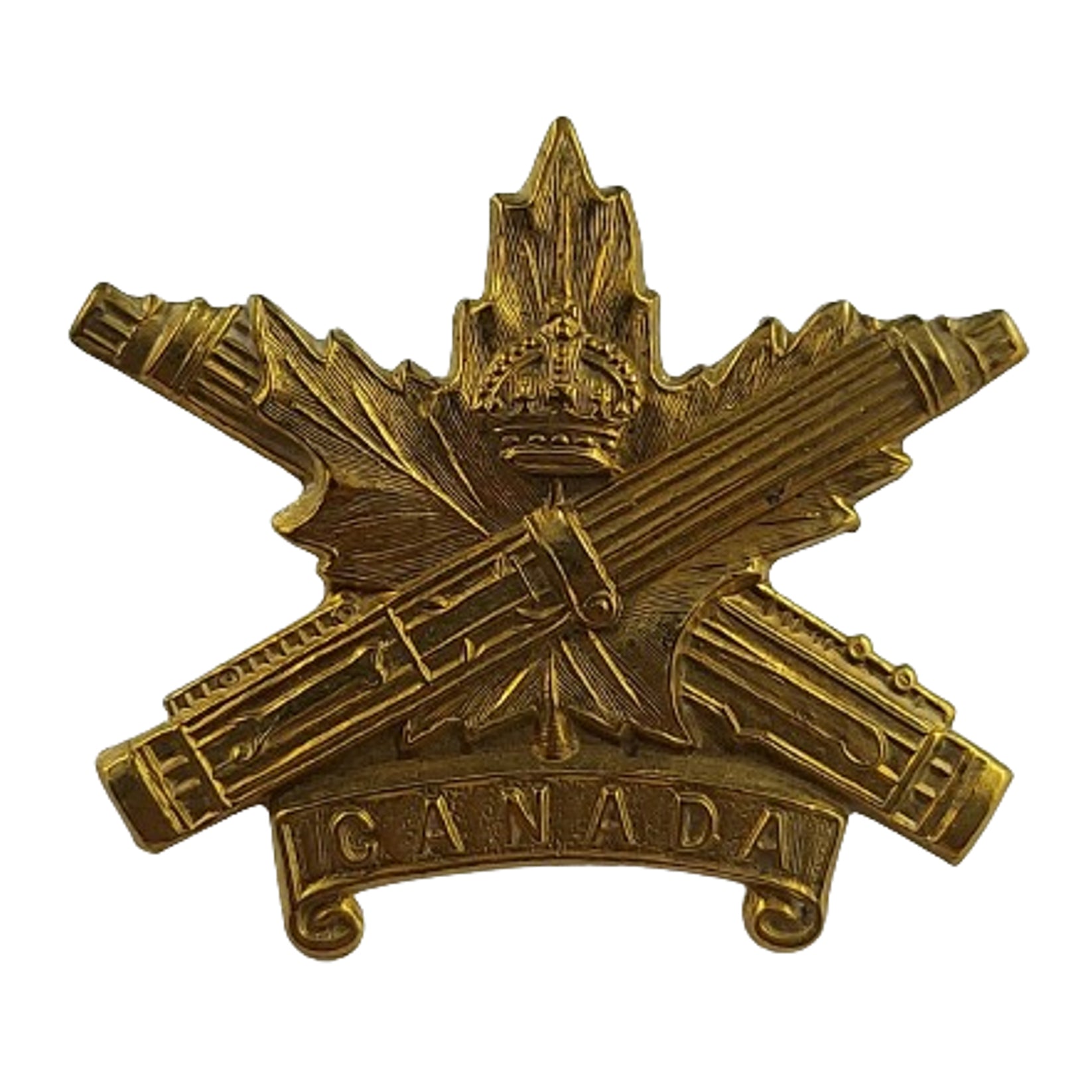 WW1 CMG Canadian Machine Gun Corps Collar Badge – Canadian Soldier ...