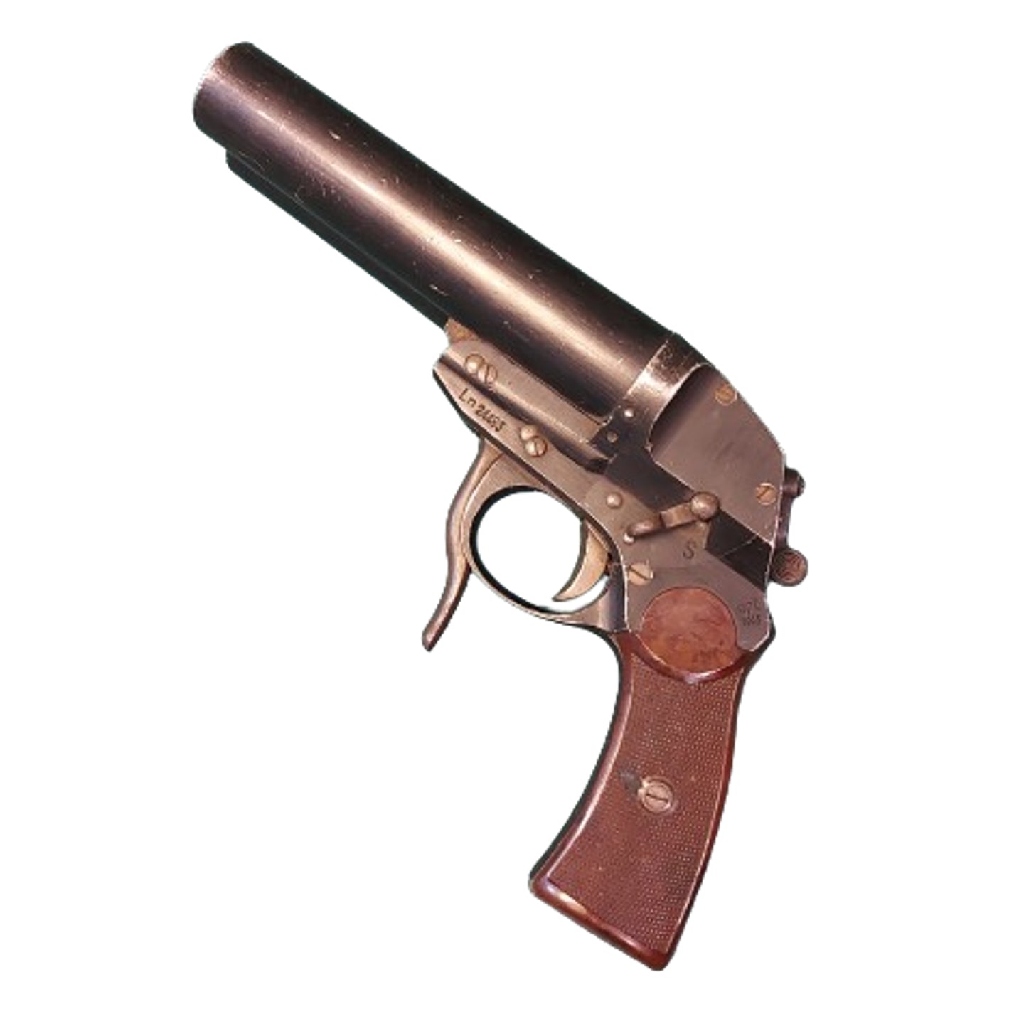 WW2 German Luftwaffe Flieger-Leuchtpistole L Double Barreled Flare Pis ...