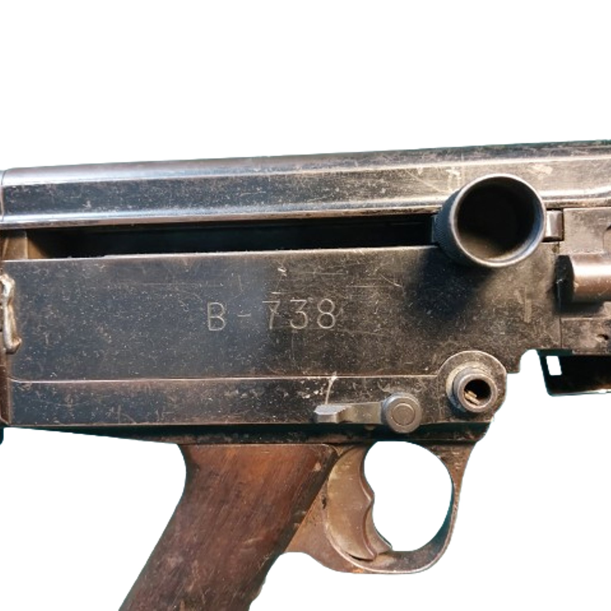 WW2 German Deactivated MG13 M.G. With Indirect Firing Assist Kit ...