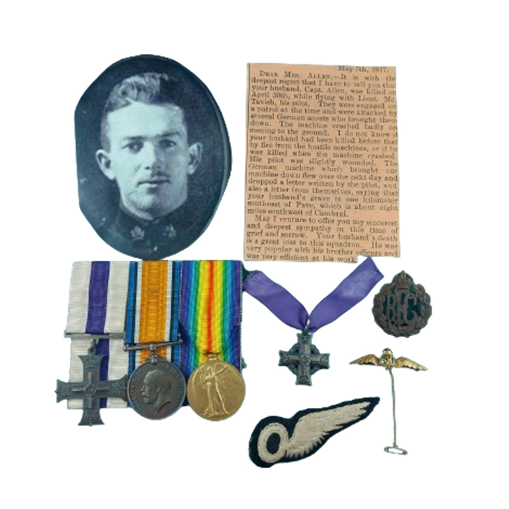 WW1 Canadian CEF Casualty Medal Set -18th Bn -RFC – Canadian Soldier ...