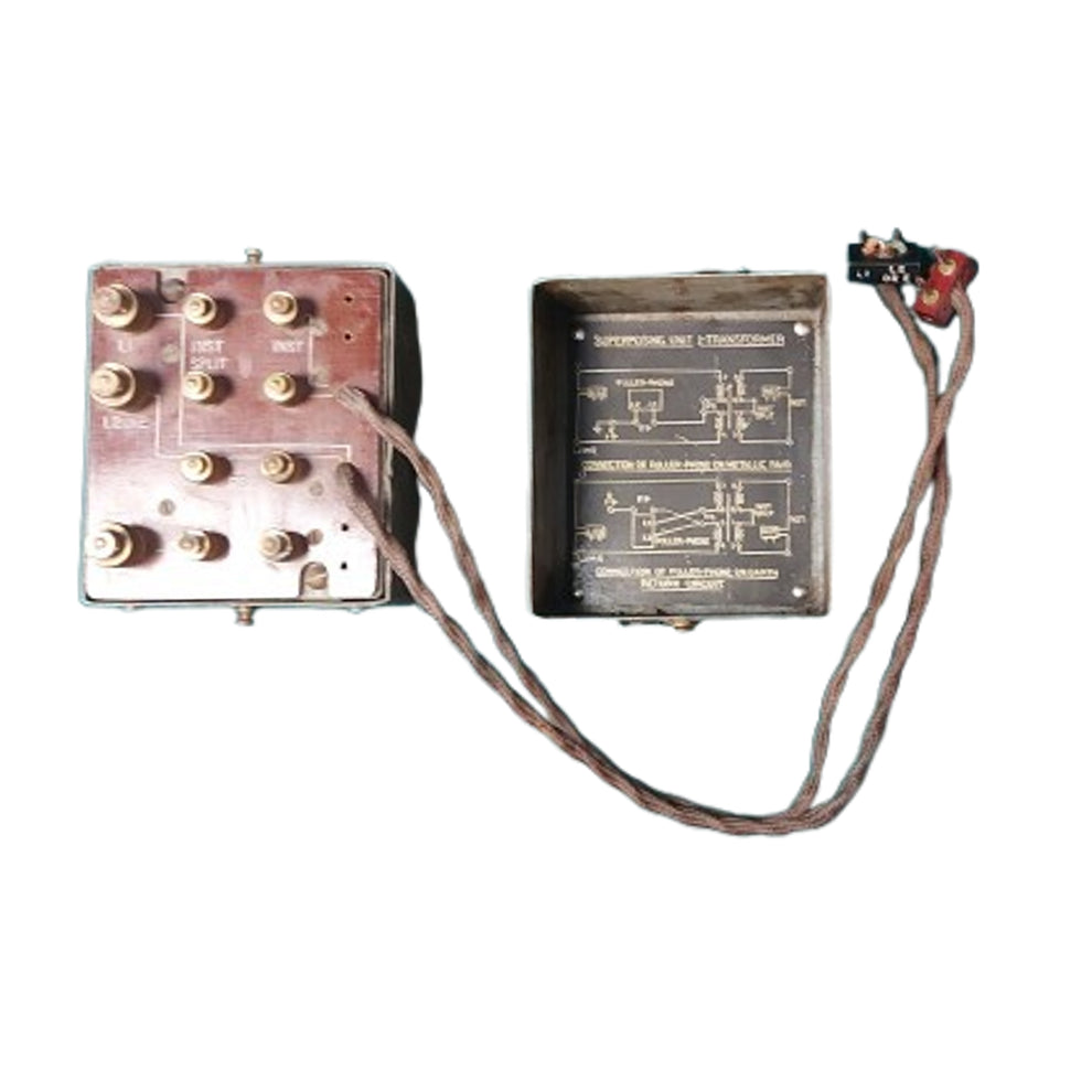 WW2 Canadian Fuller Phone Superposing Transformer Unit – Canadian ...