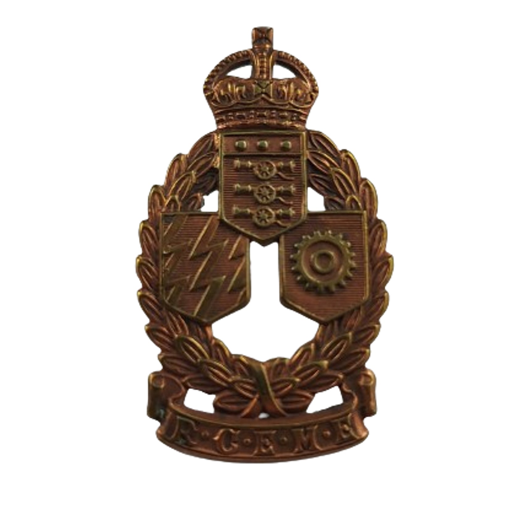 WW2 RCEME Royal Canadian Electrical Mechanical Engineers Cap Badge ...