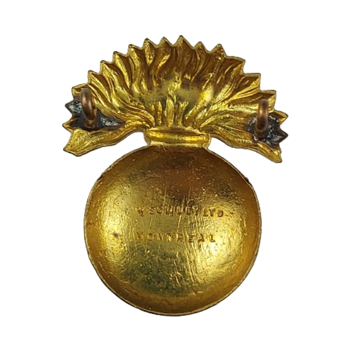 WW2 Canadian Princess Louis Fusiliers Cap Badge - Scully Montreal ...