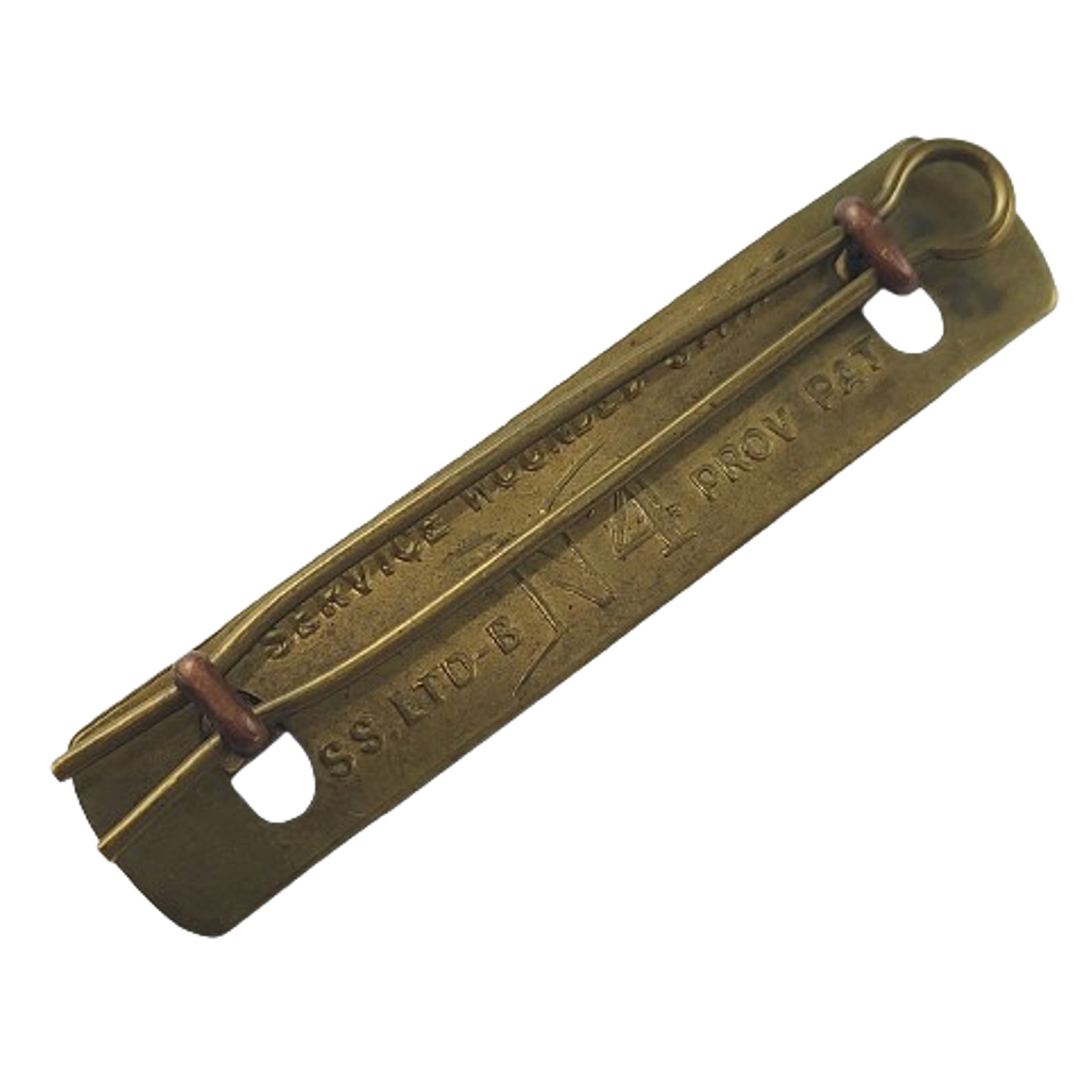 WW1 Canadian CEF Brass Wound Stripe – Canadian Soldier Militaria