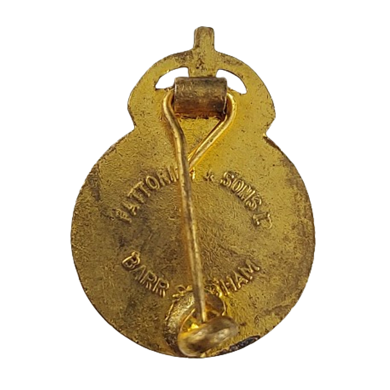 WW2 British Civil Defence Corps Enamel Pin – Canadian Soldier Militaria