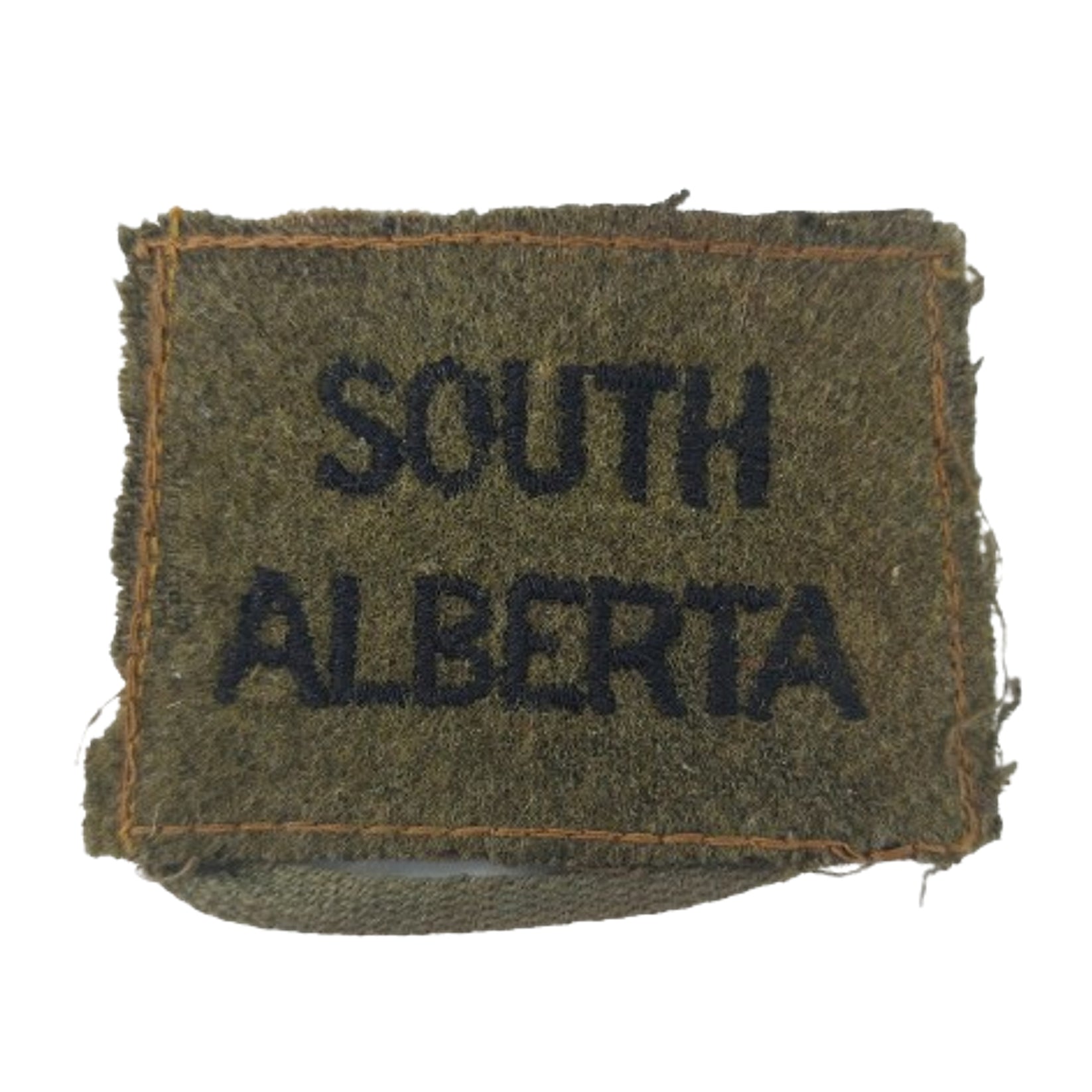 WW2 Canadian SAR South Alberta Regiment Slip-On Title – Canadian ...