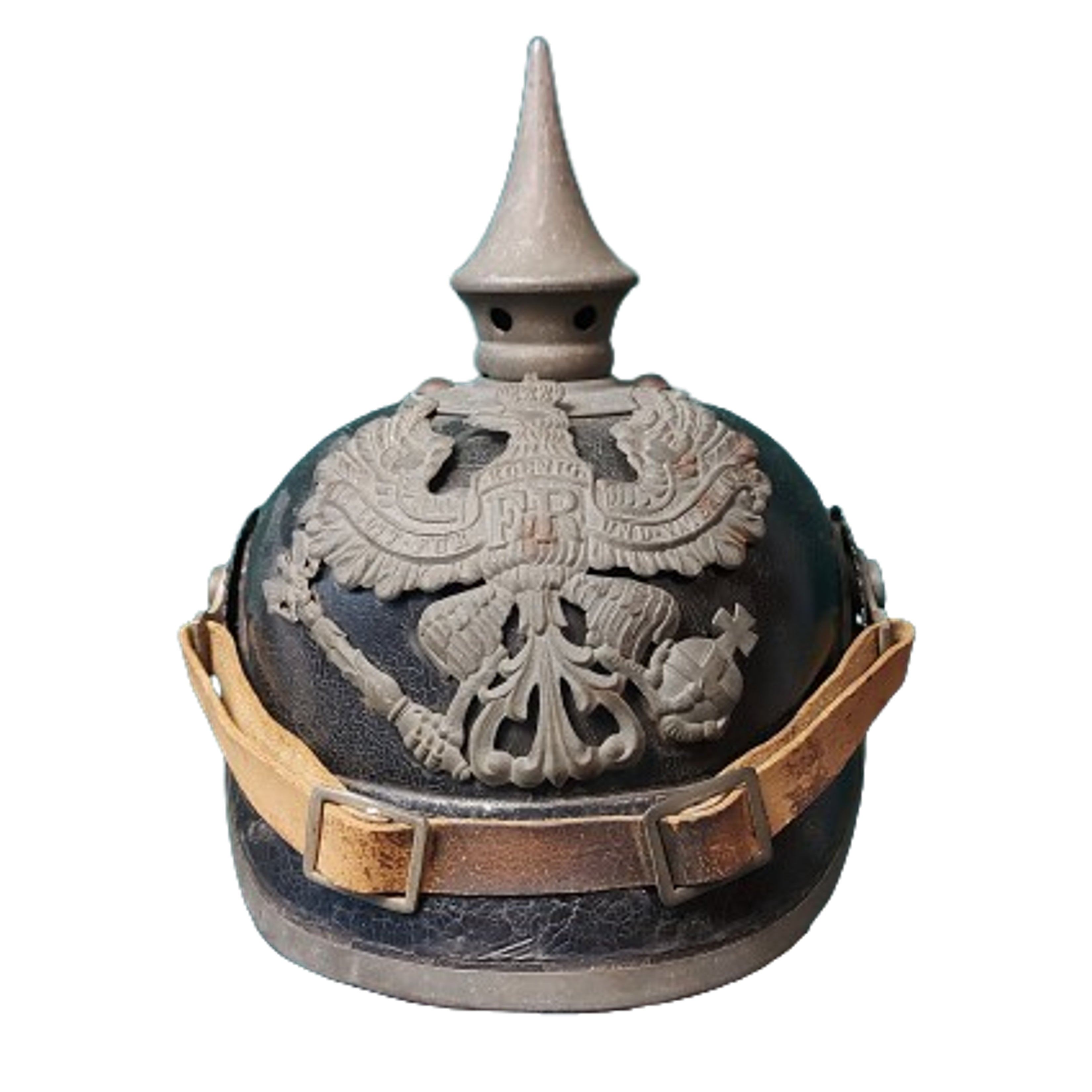 WW1 Imperial German M15 Prussian Pickelhaube Helmet – Canadian Soldier ...