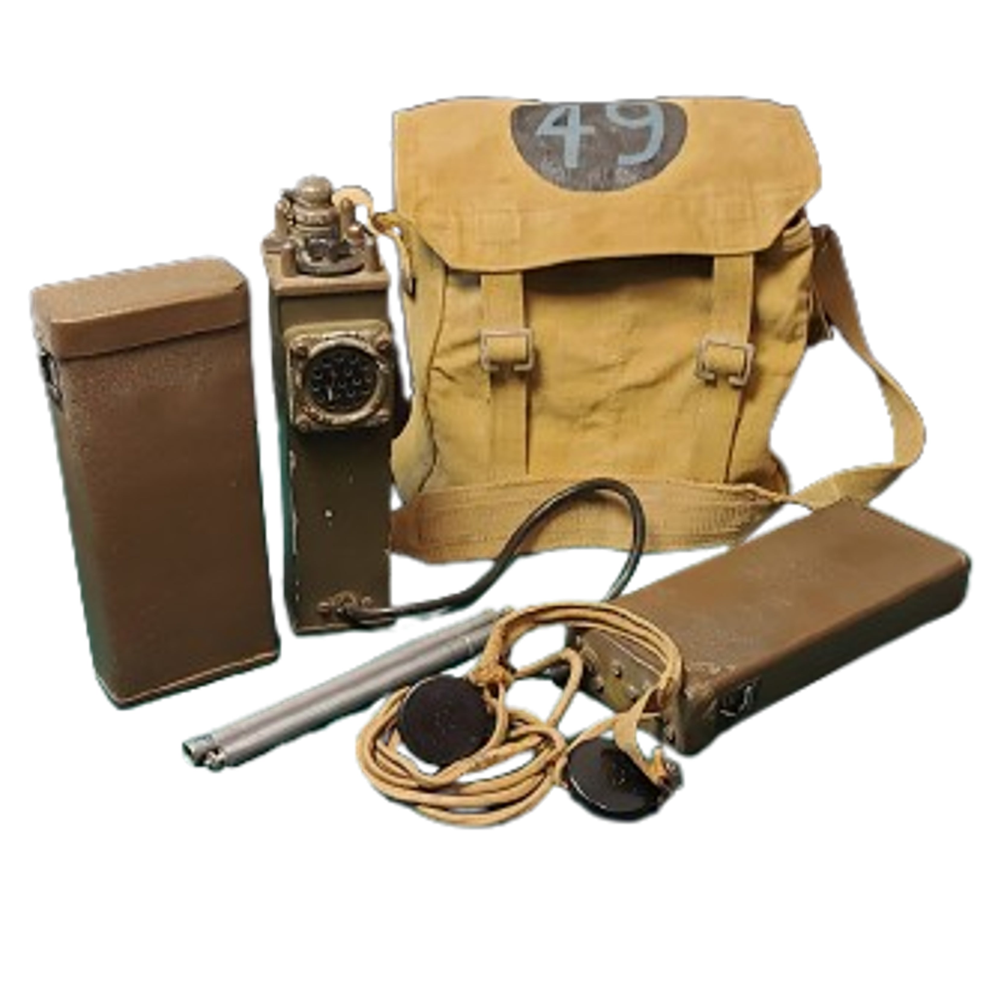 WW2 Canadian Majestic Wireless Radio Set Number 27 In Carrier ...