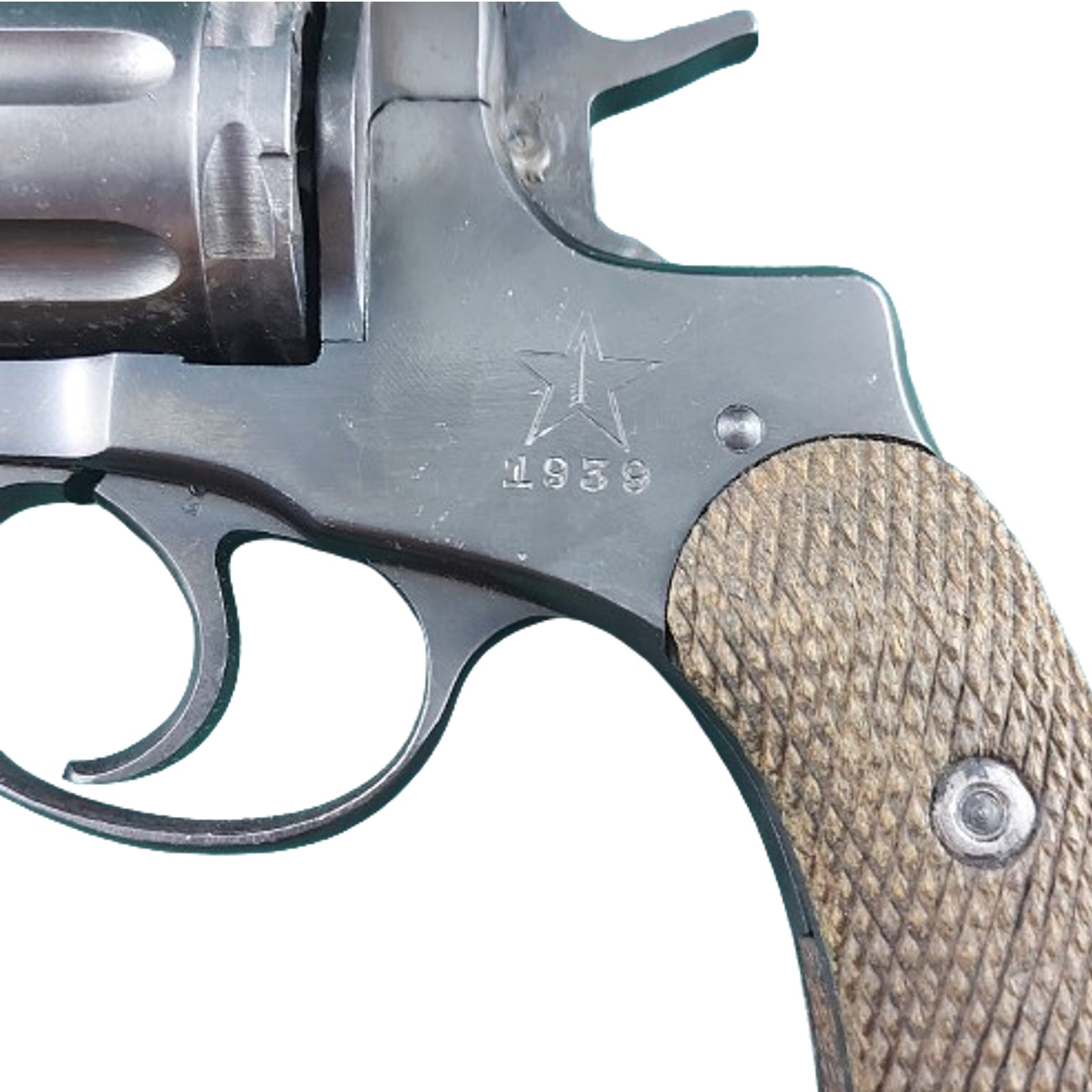 WW2 Russian Deactivated Nagant Service Revolver 1939 – Canadian Soldier ...