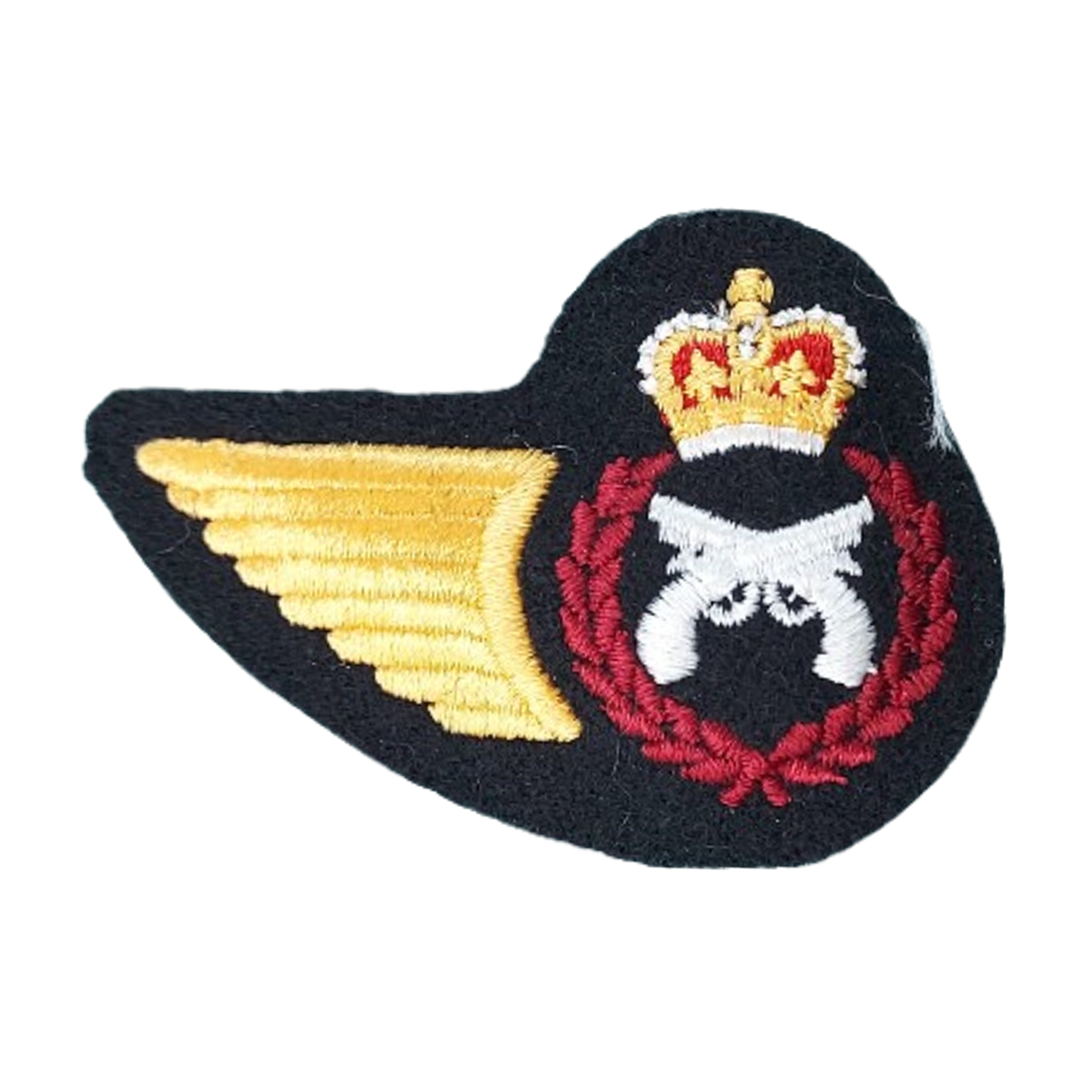 Post-WW2 Canadian Forces RCAF Full size Cloth Military Police Badge ...