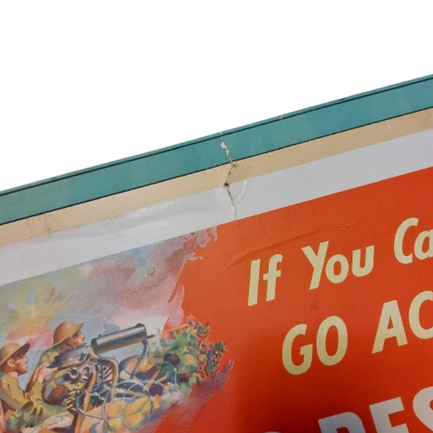 WW2 Canadian Recruiting Poster -Go Reserve – Canadian Soldier Militaria