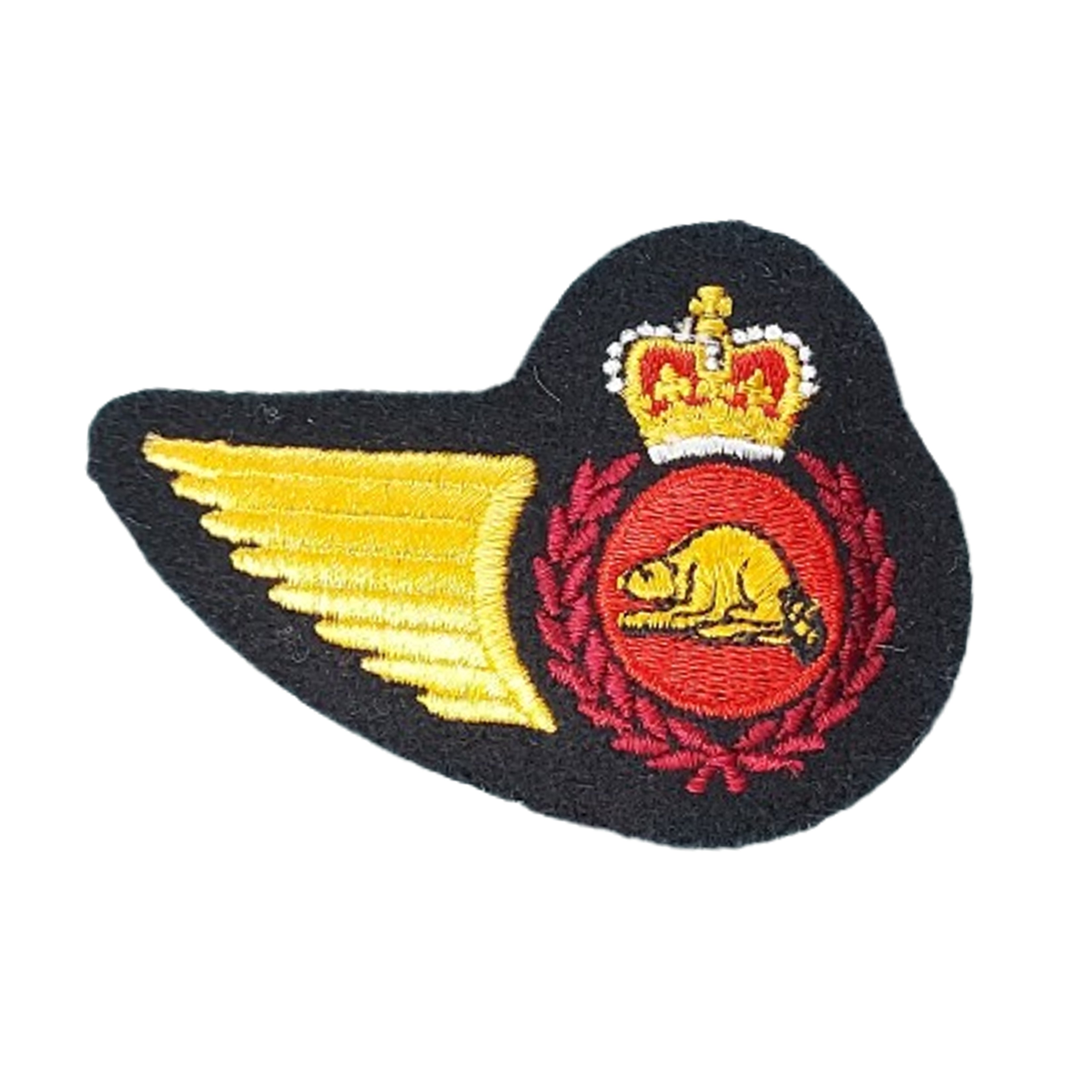 Post-WW2 Canadian Forces RCAF Construction Engineer Cloth Wing ...