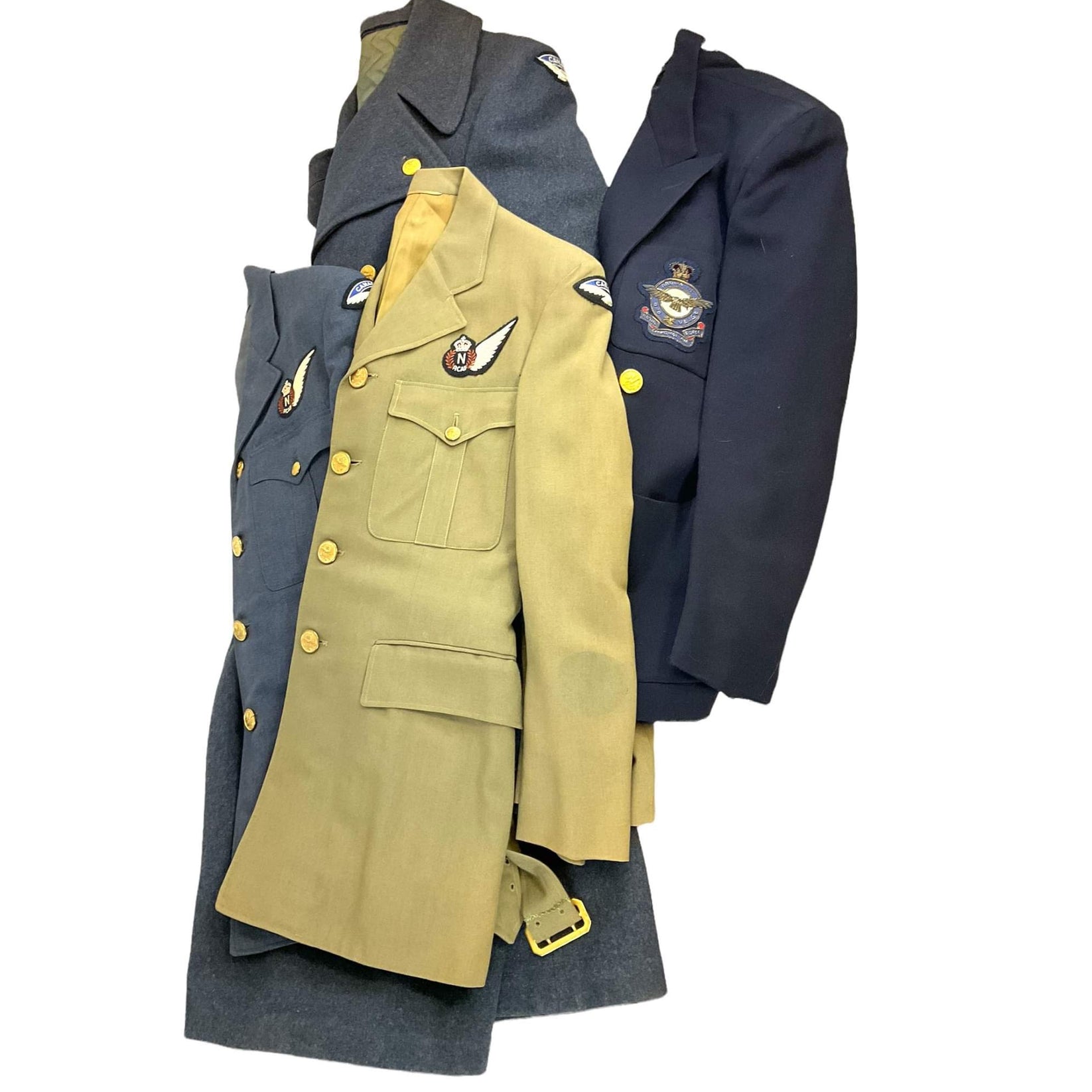 WW2 Polish Air Force Post-WW2 RCAF Royal Canadian Air Force Named Unif ...