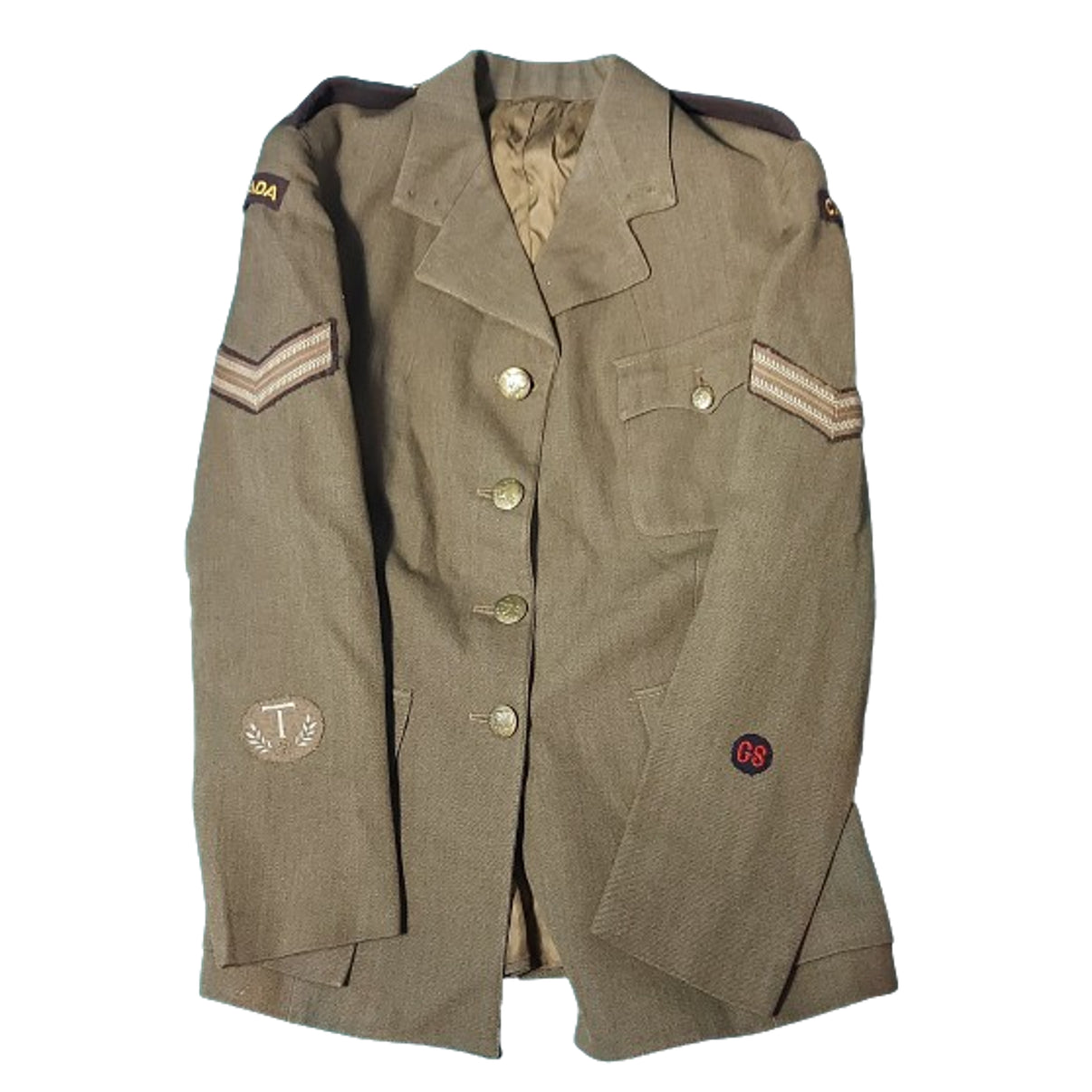 WW2 CWAC Canadian Women's Army Corps Summer Tunic 1942 – Canadian ...