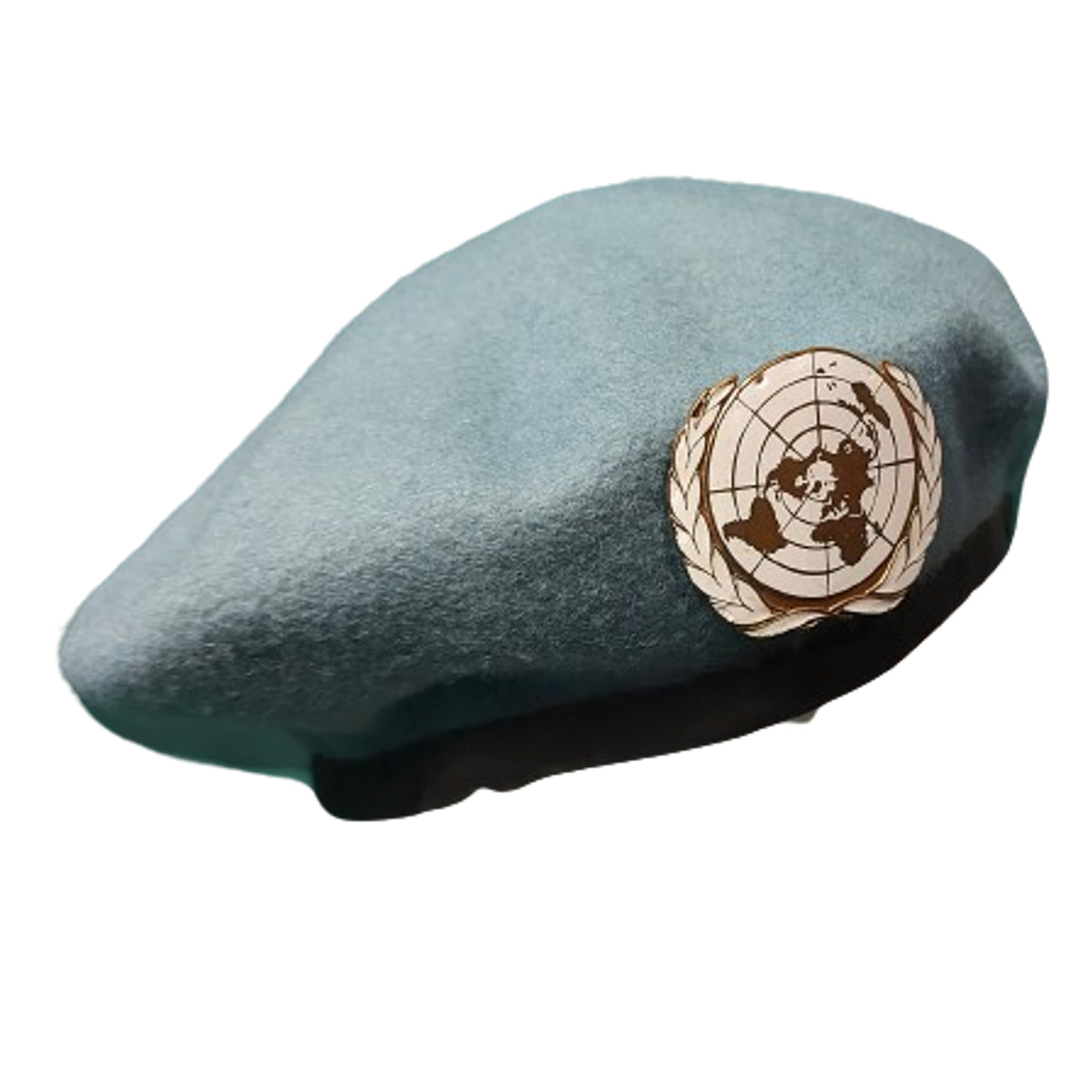 Post-WW2 Canadian UN United Nations Beret With Badge – Canadian Soldier ...