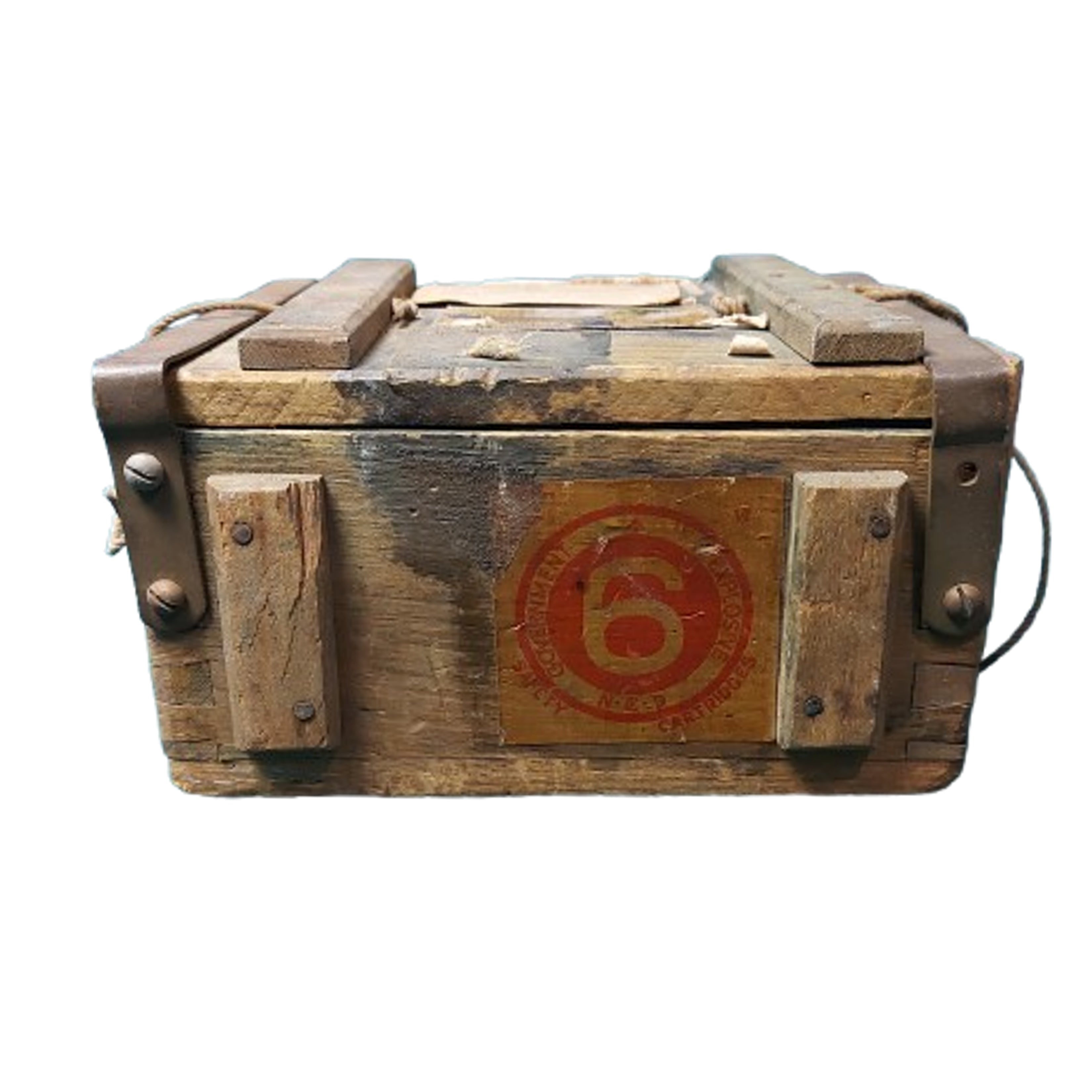 WW2 Canadian 455 Webley Service Pistol Ammunition Crate 1944 – Canadian ...