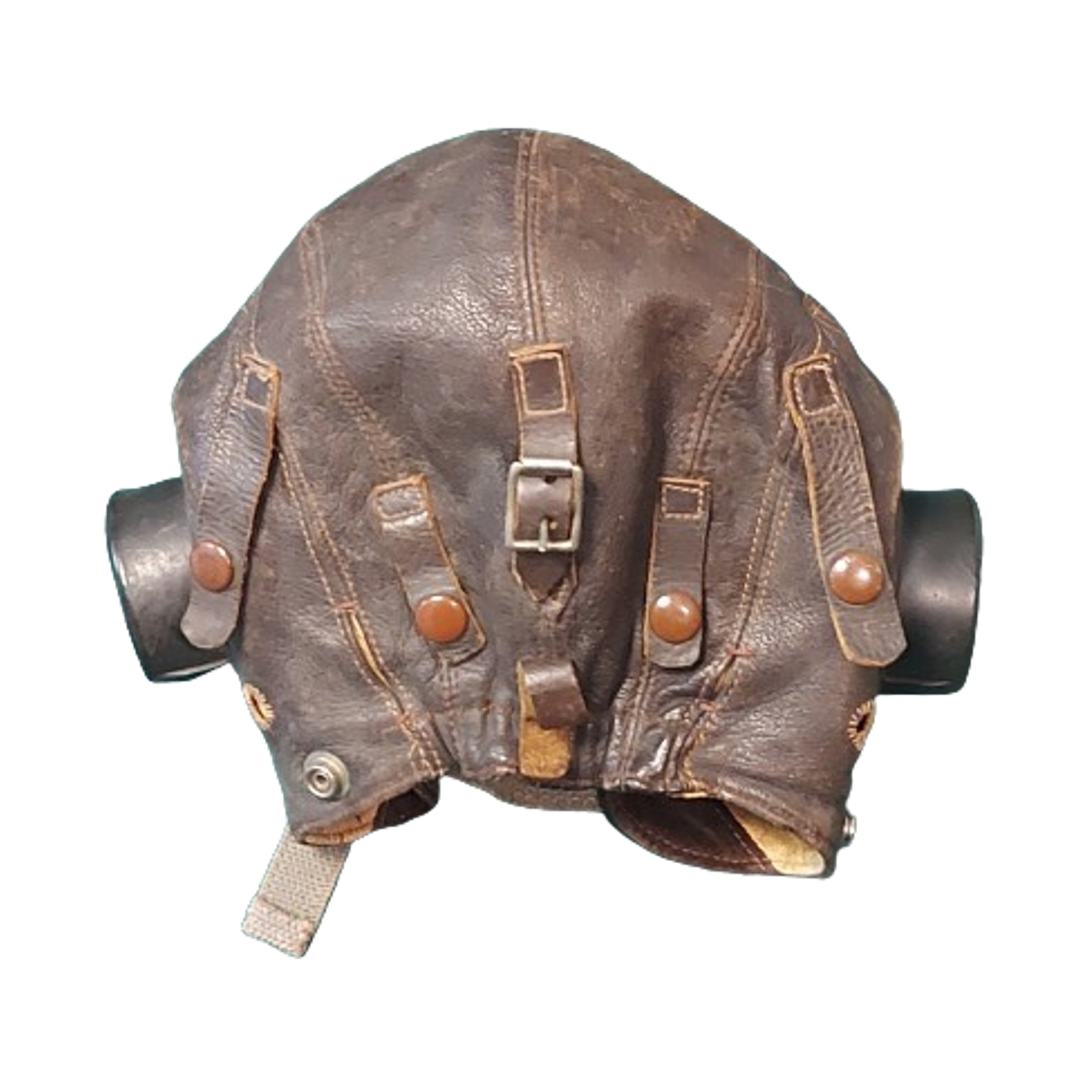 WW2 RCAF Royal Canadian Air Force Type C 2nd Pattern Leather Flight He ...