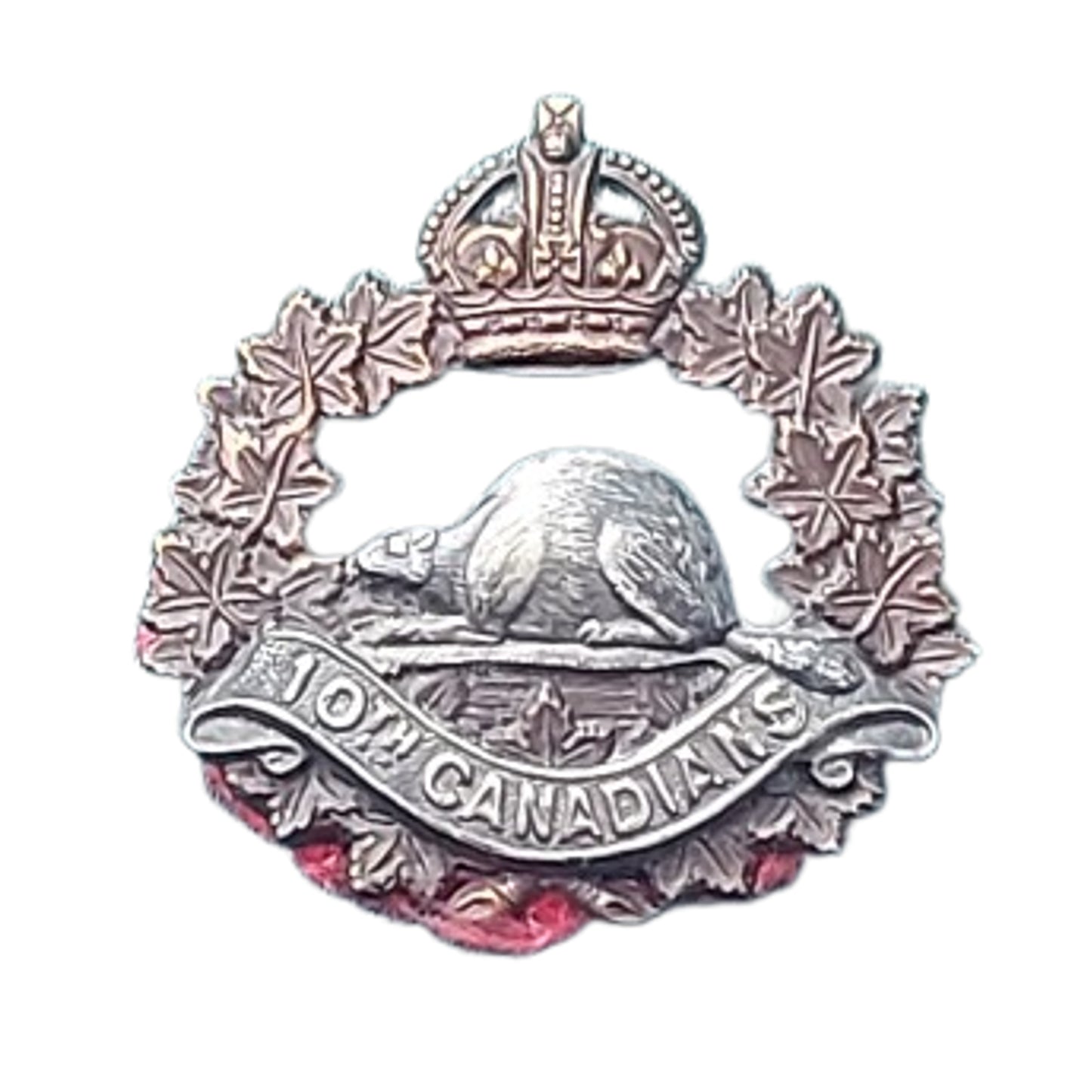 WW1 Canadian 10th Battalion Officers Collar Badge Sweetheart – Canadian ...
