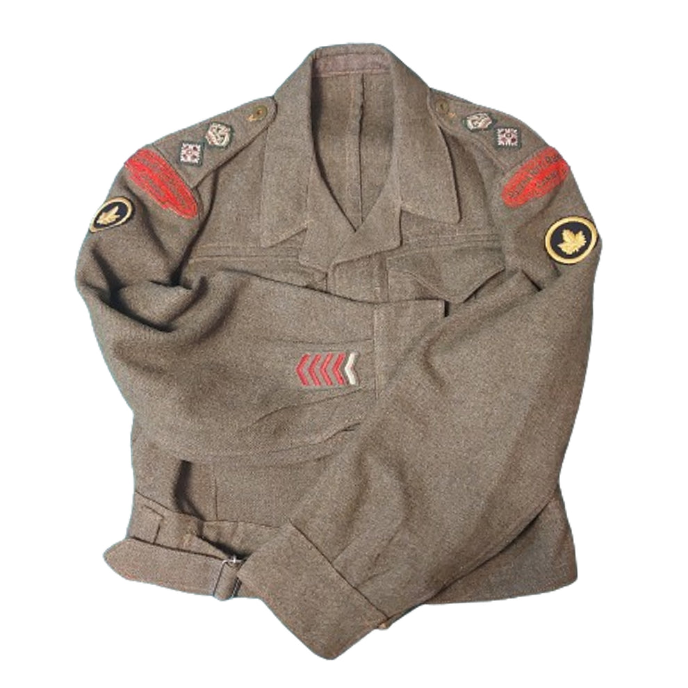 WW2 Canadian Regina Rifle Regiment BD Battle Dress Tunic – Canadian ...