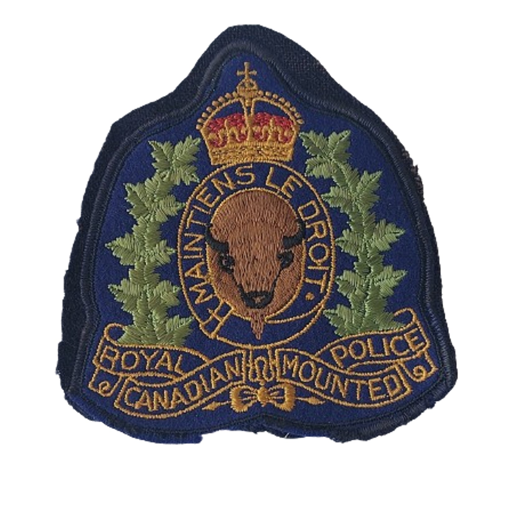 WW2 Era RCMP Royal Canadian Mounted Police Jacket Crest – Canadian ...